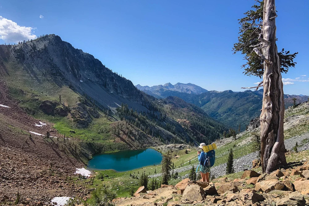 Four Lakes Loop via Stoney Ridge Trail, Trinity Alps