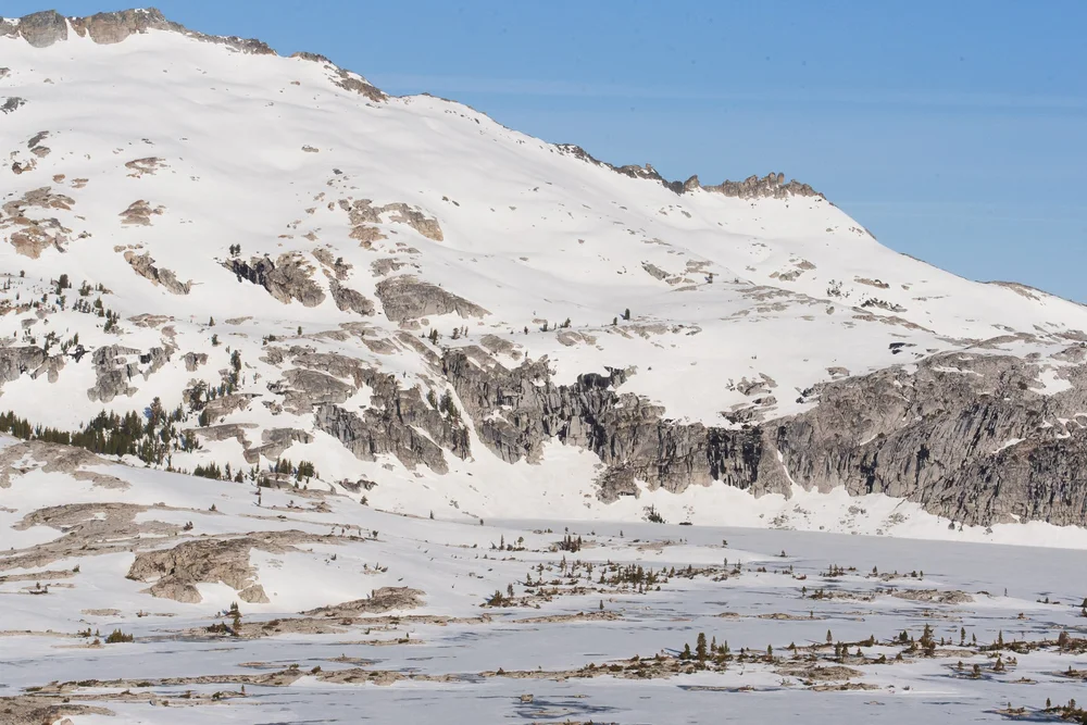Winter Meets Spring at Lake Aloha