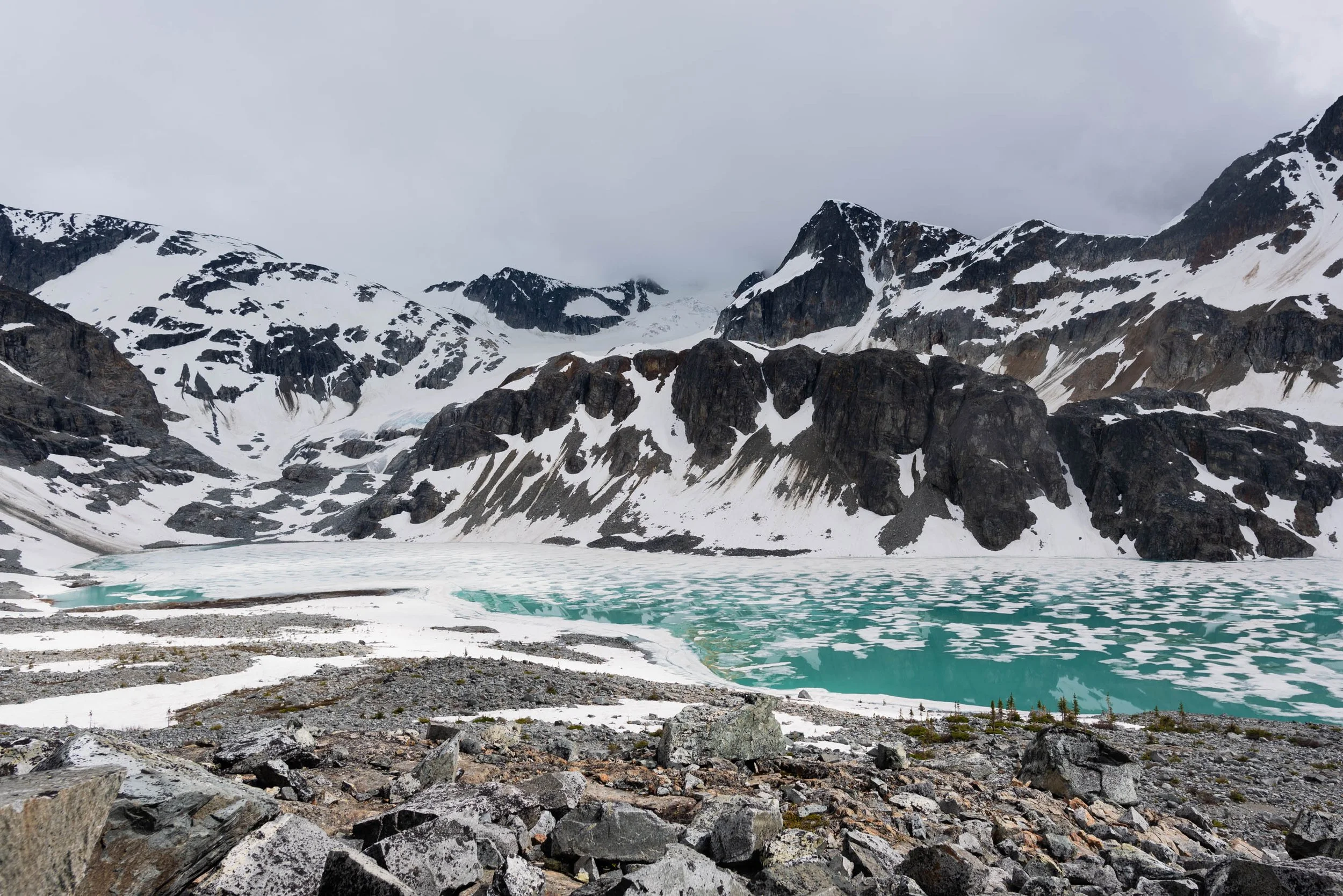 Backpacking at Wedgemount Lake in Garibaldi Provincial Park, Whistler ...