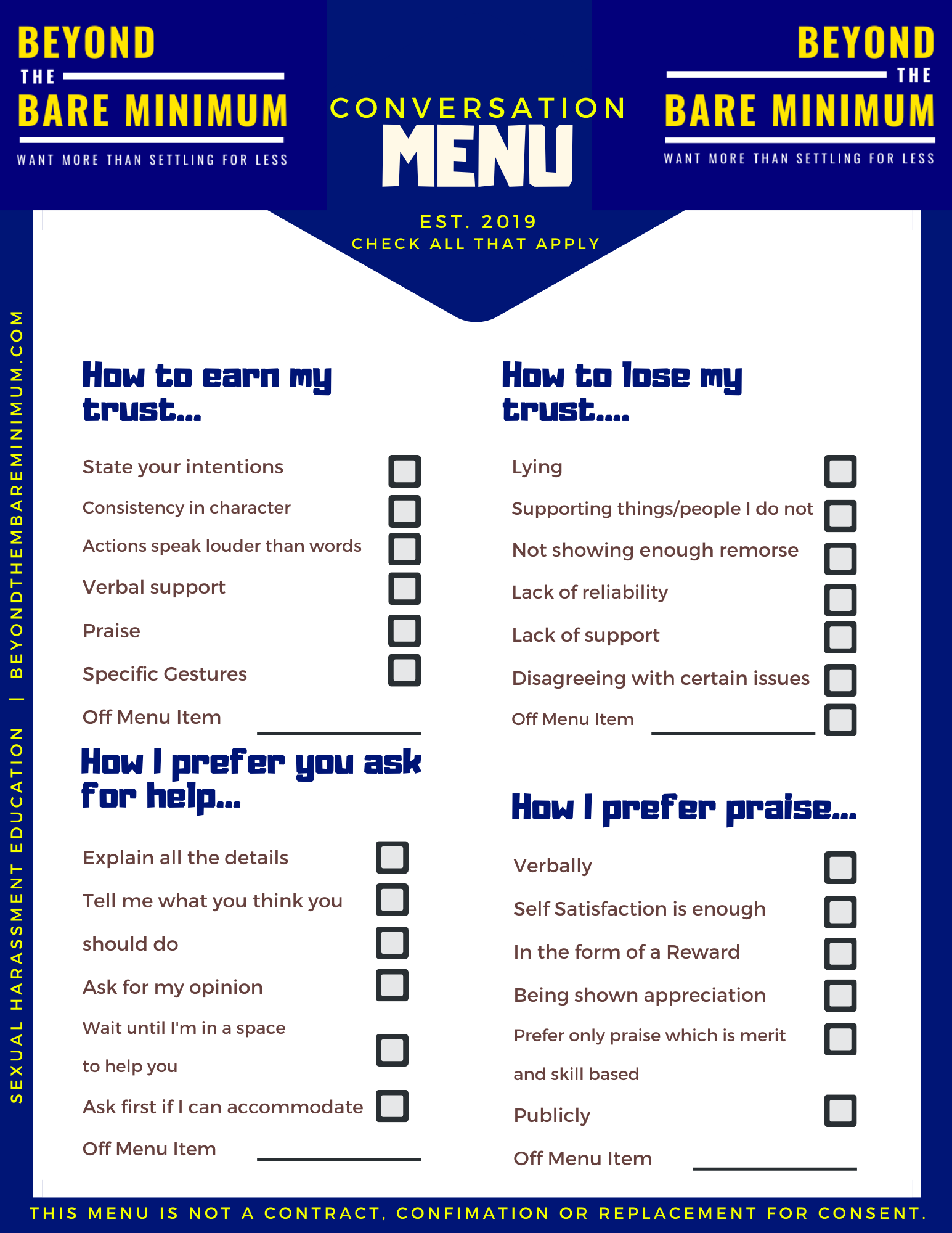 Conversation Tools The Foundation To Better Sexual Communication — Lola Jean No Frills Sex