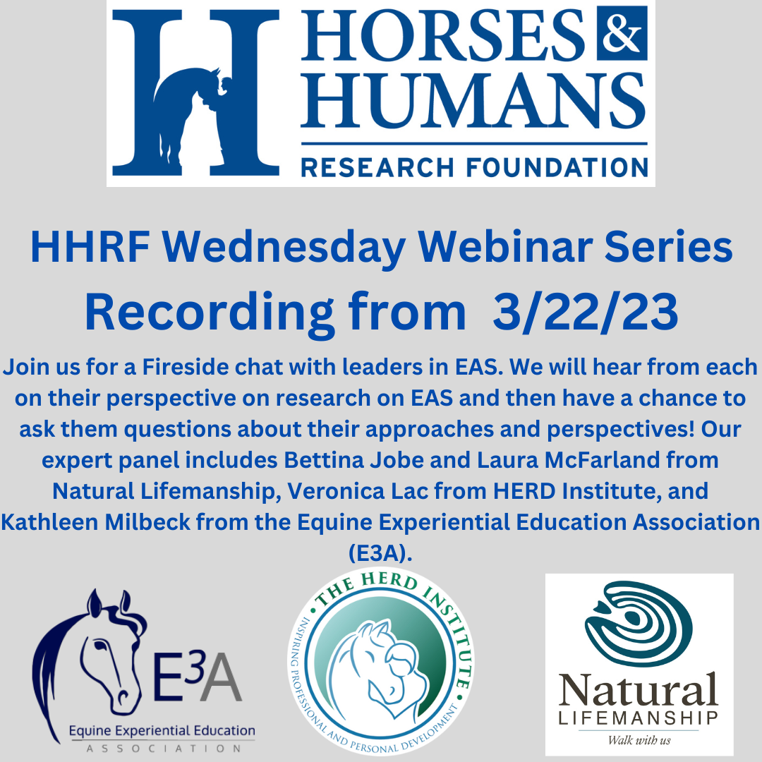 March 2023 Webinar Panel — HHRF