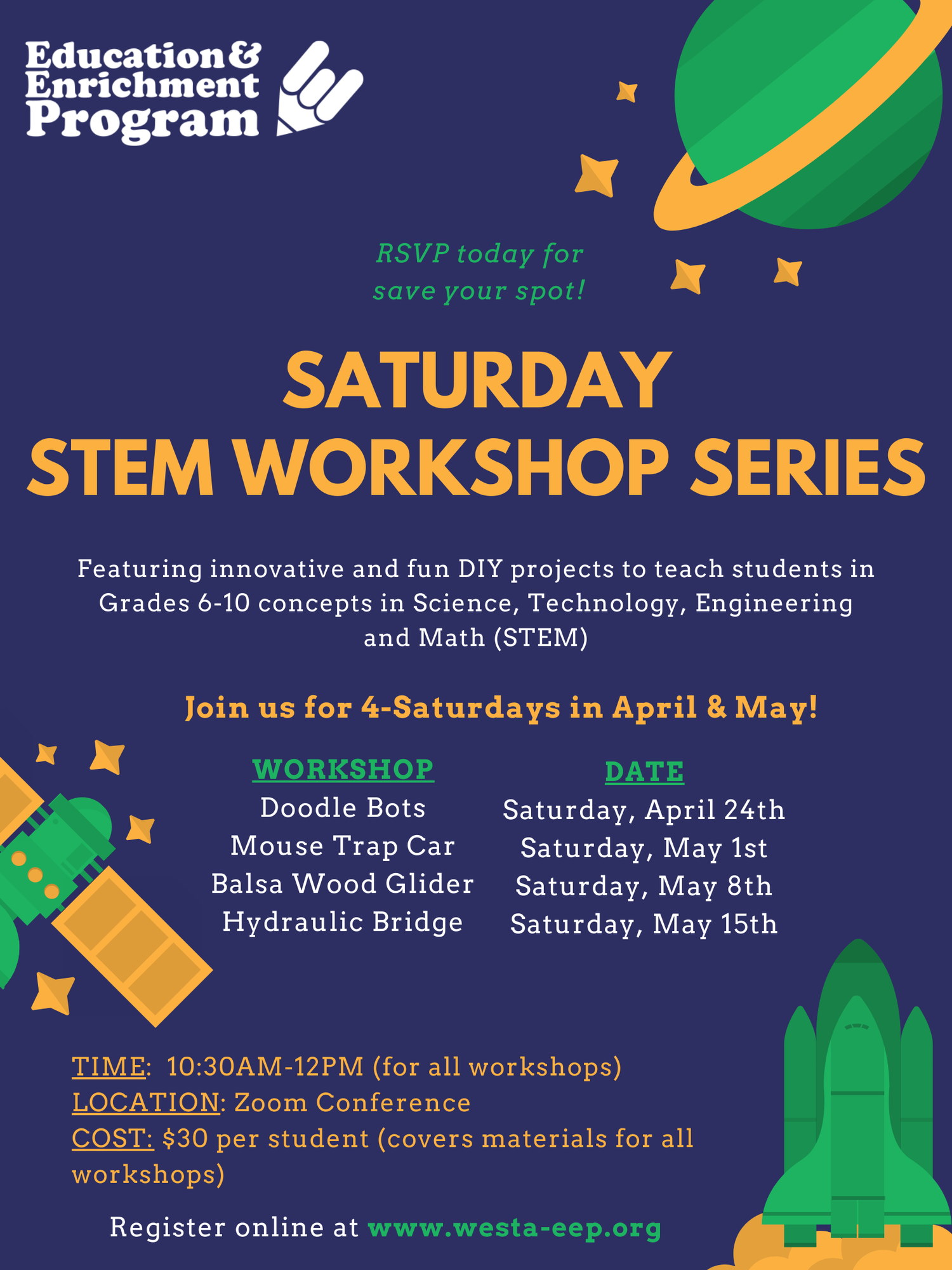 STEM Workshop Series — West Angeles EEP