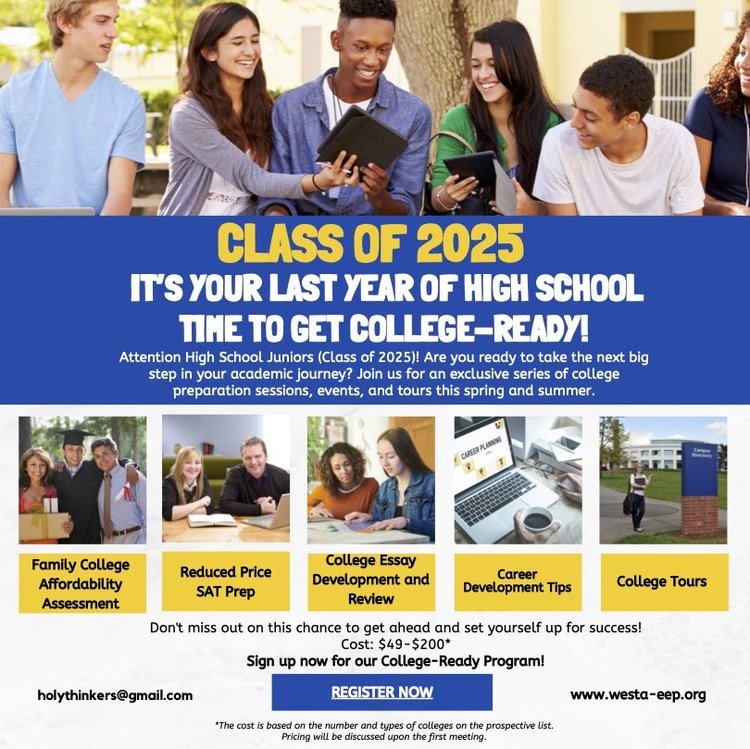 Join the college Roadmap Program | Class of 2025! — West Angeles EEP