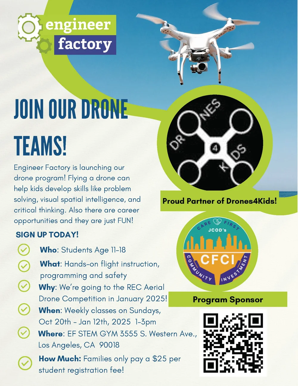 Low Cost Drone Academy 2024 — West Angeles EEP