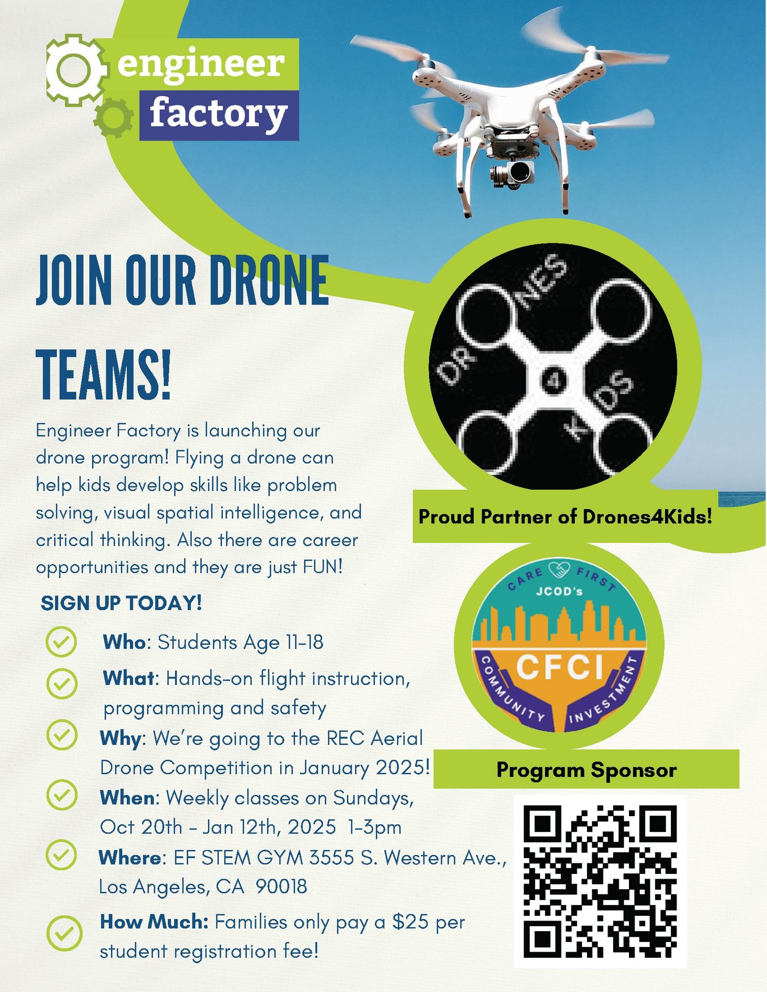 Low Cost Drone Academy 2024 — West Angeles EEP
