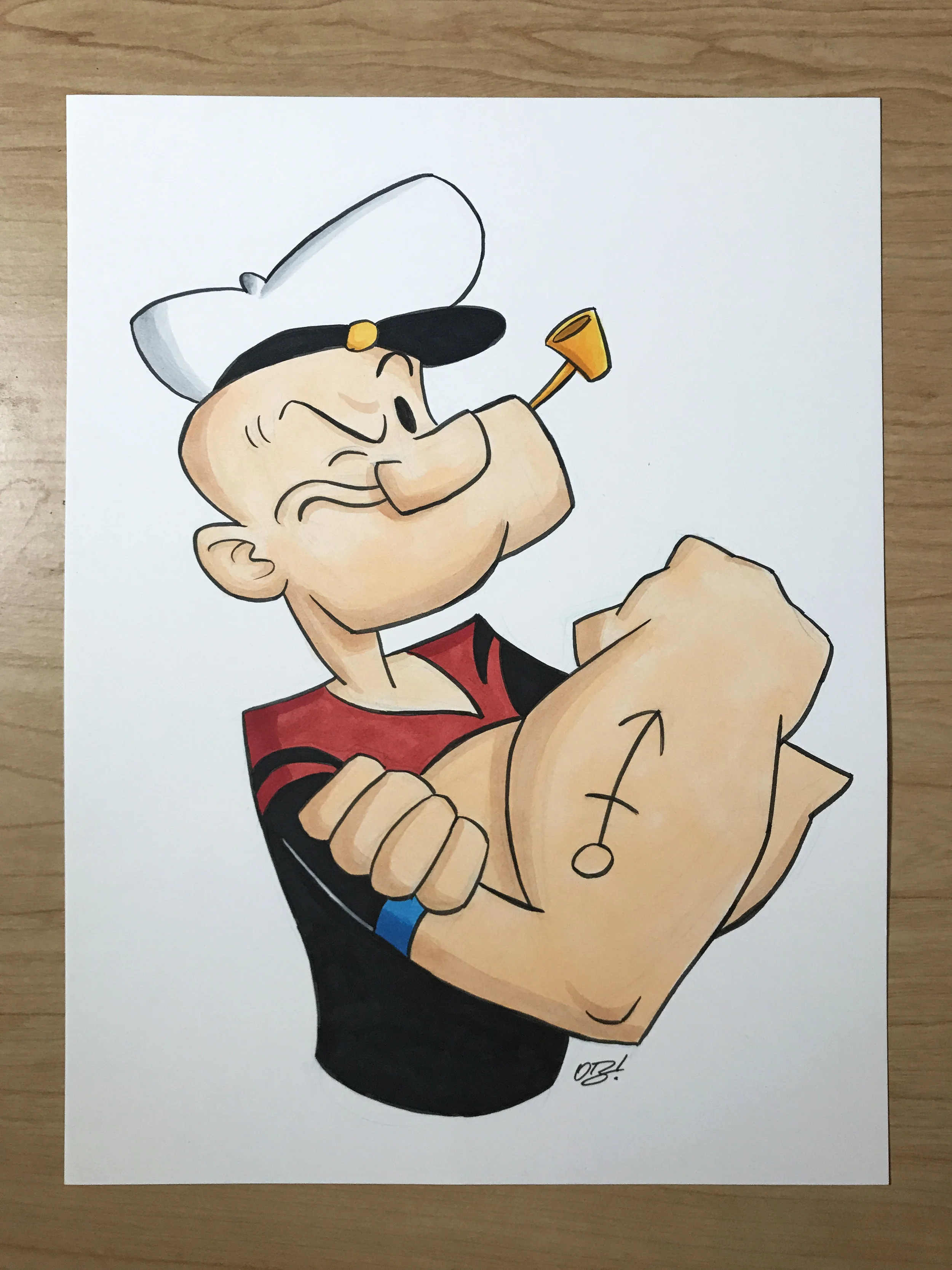 Popeye Collection Original Popeye Art Popeye Cartoon Cartoon Art ...