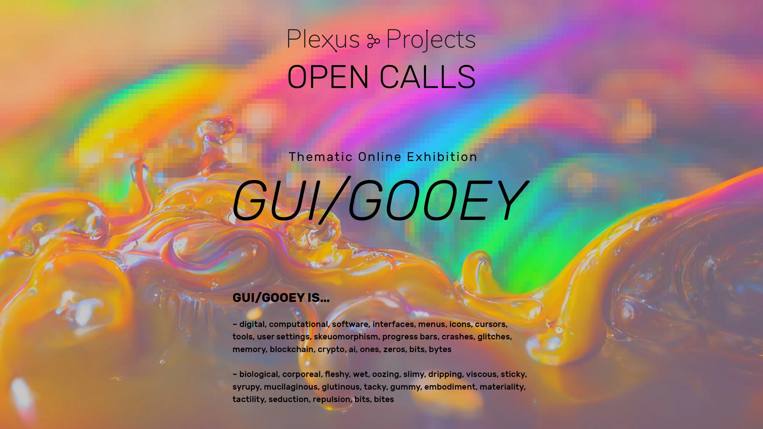 Open Call Guigooey — Plexus Projects