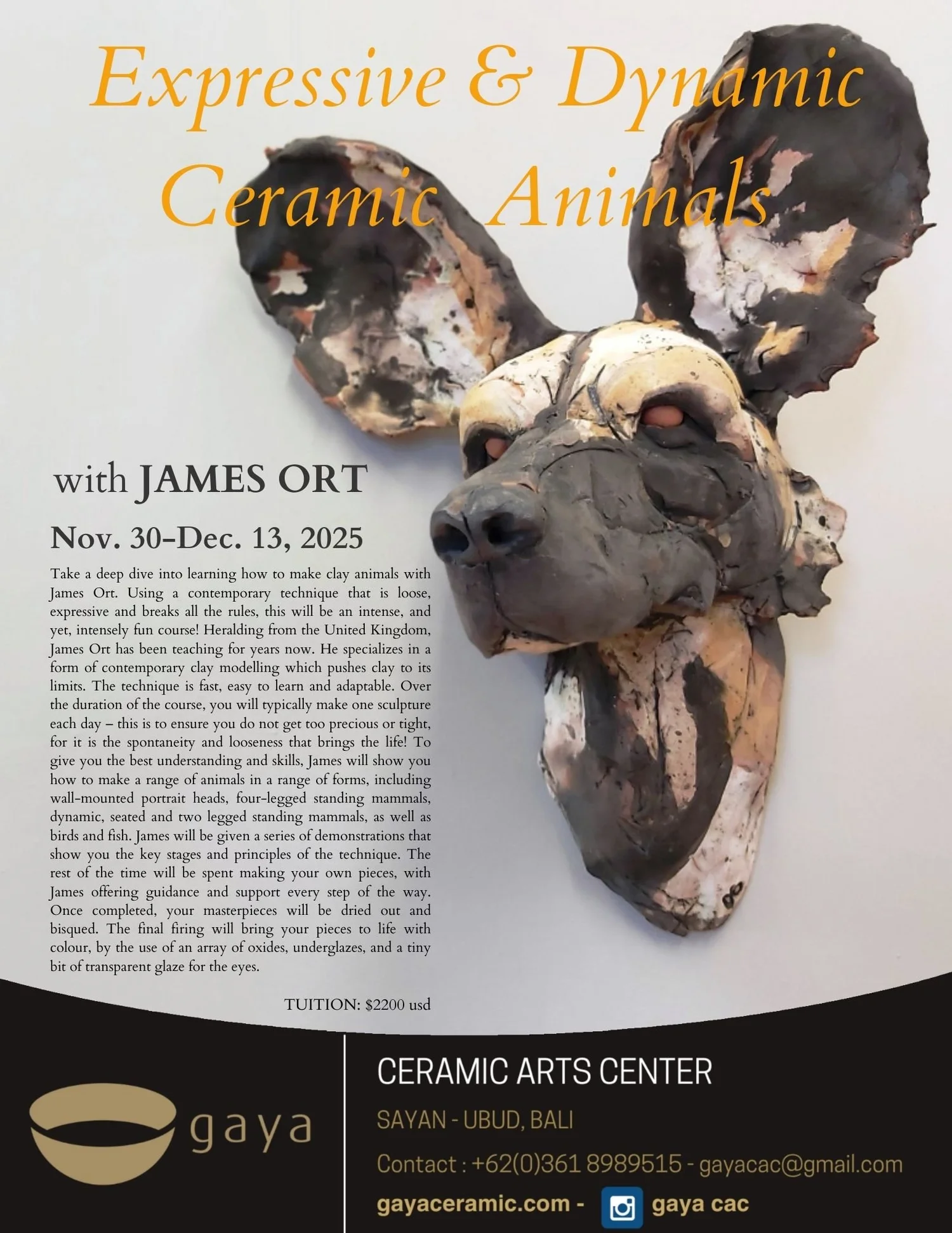 James Ort Workshop — Gaya Ceramic