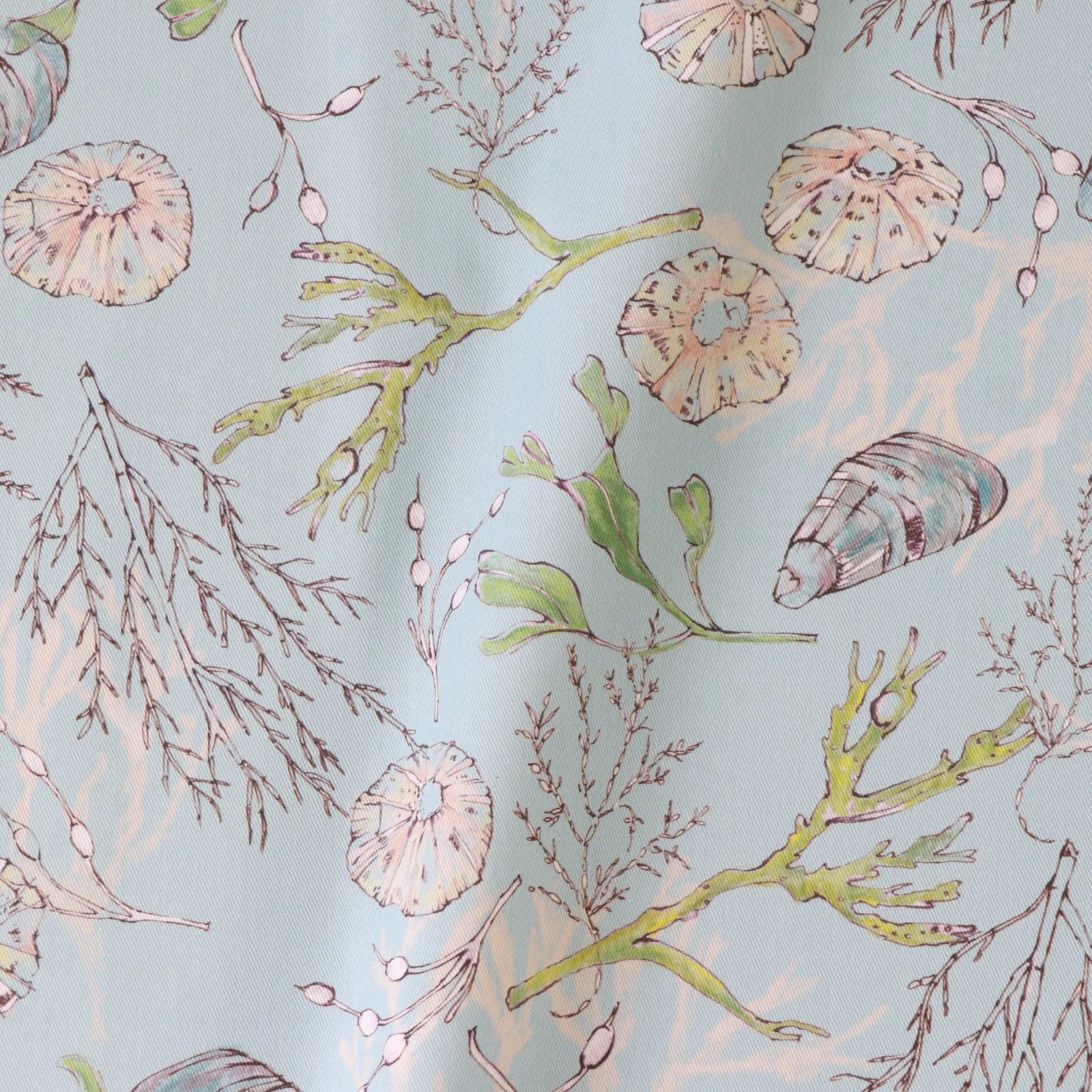 Coastal Cove Cornish Coastline Inspired Designer Fabric — Seed Home Designs