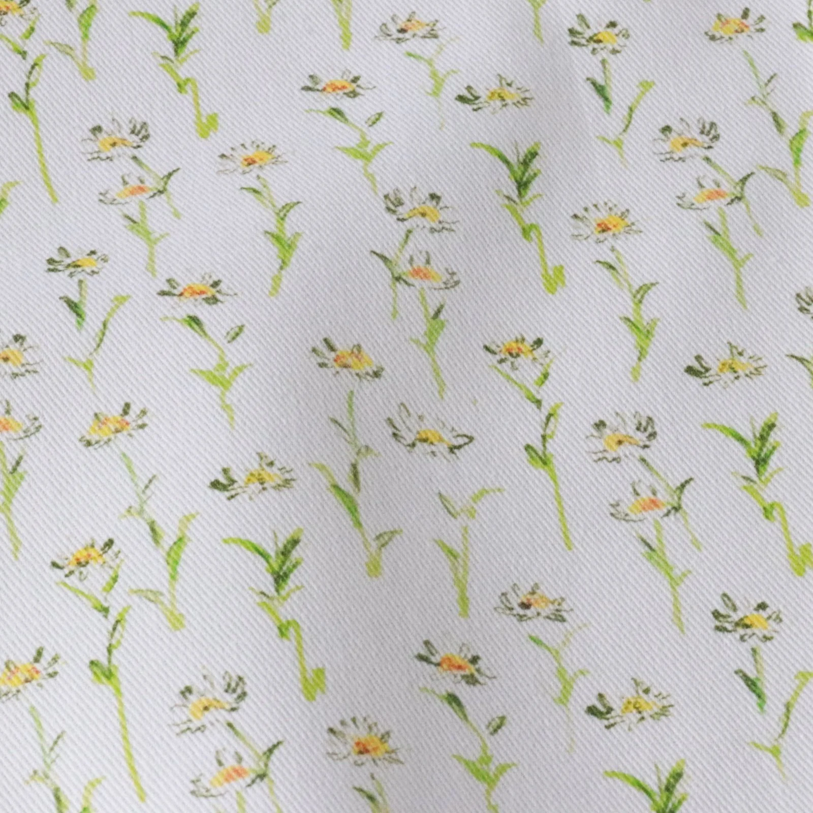 Anemone In Bloom Cotton Drill Fabric — Seed Home Designs