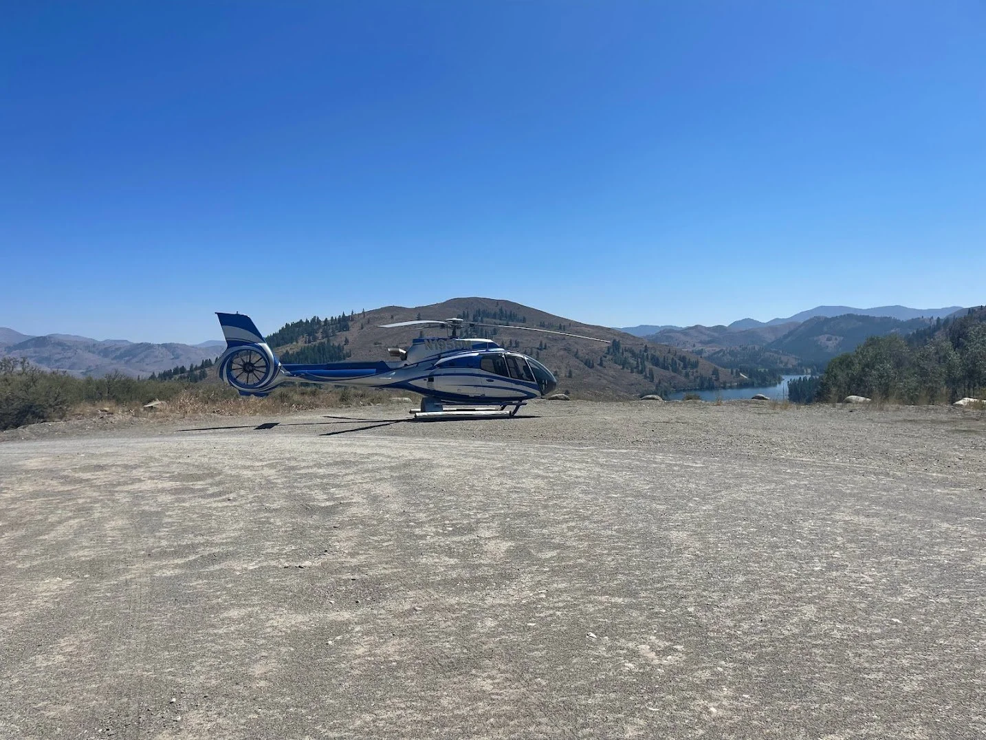 Dining at Sun Mountain Lodge — Atomic Helicopters