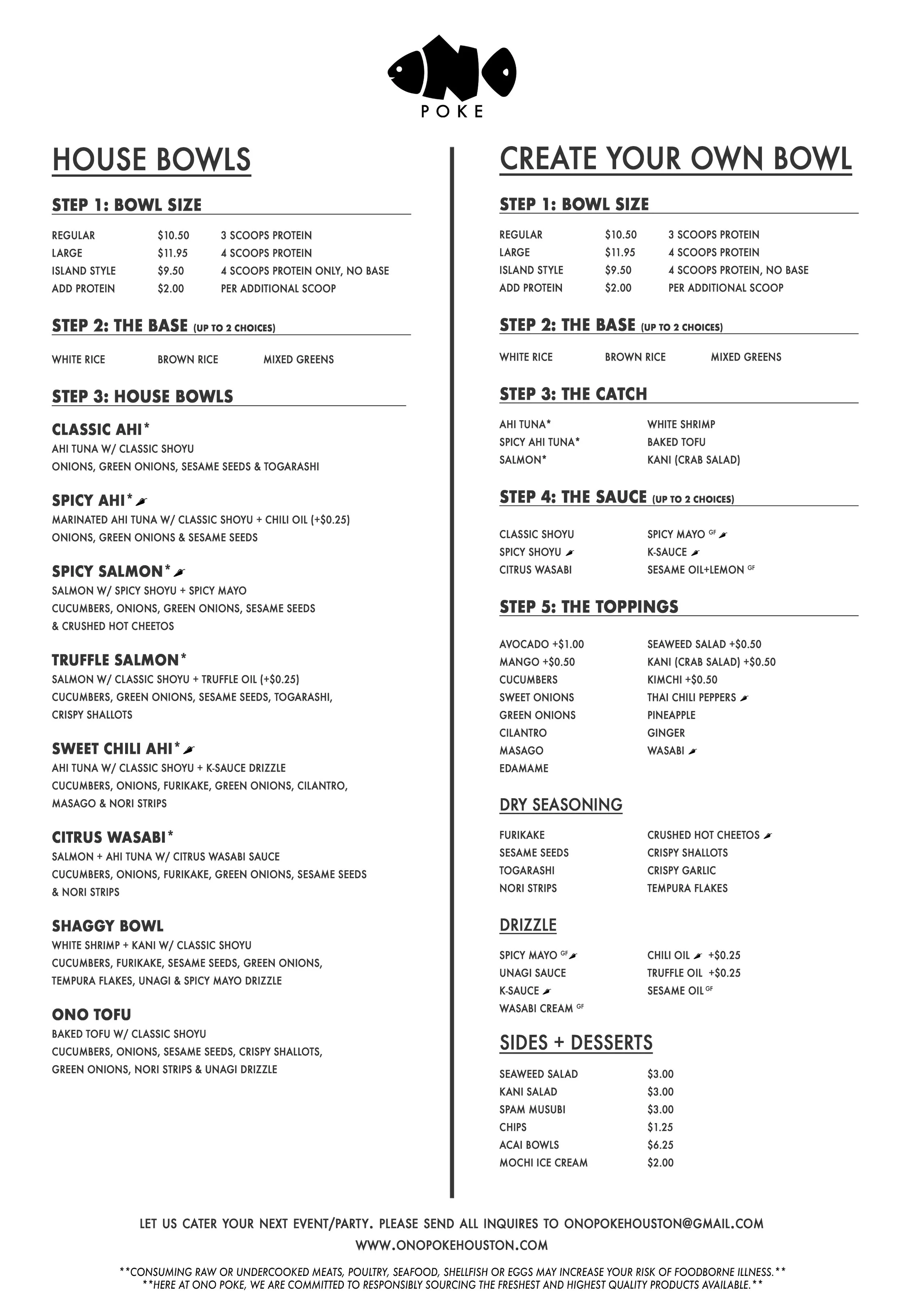 MenuPAGE — Ono Group