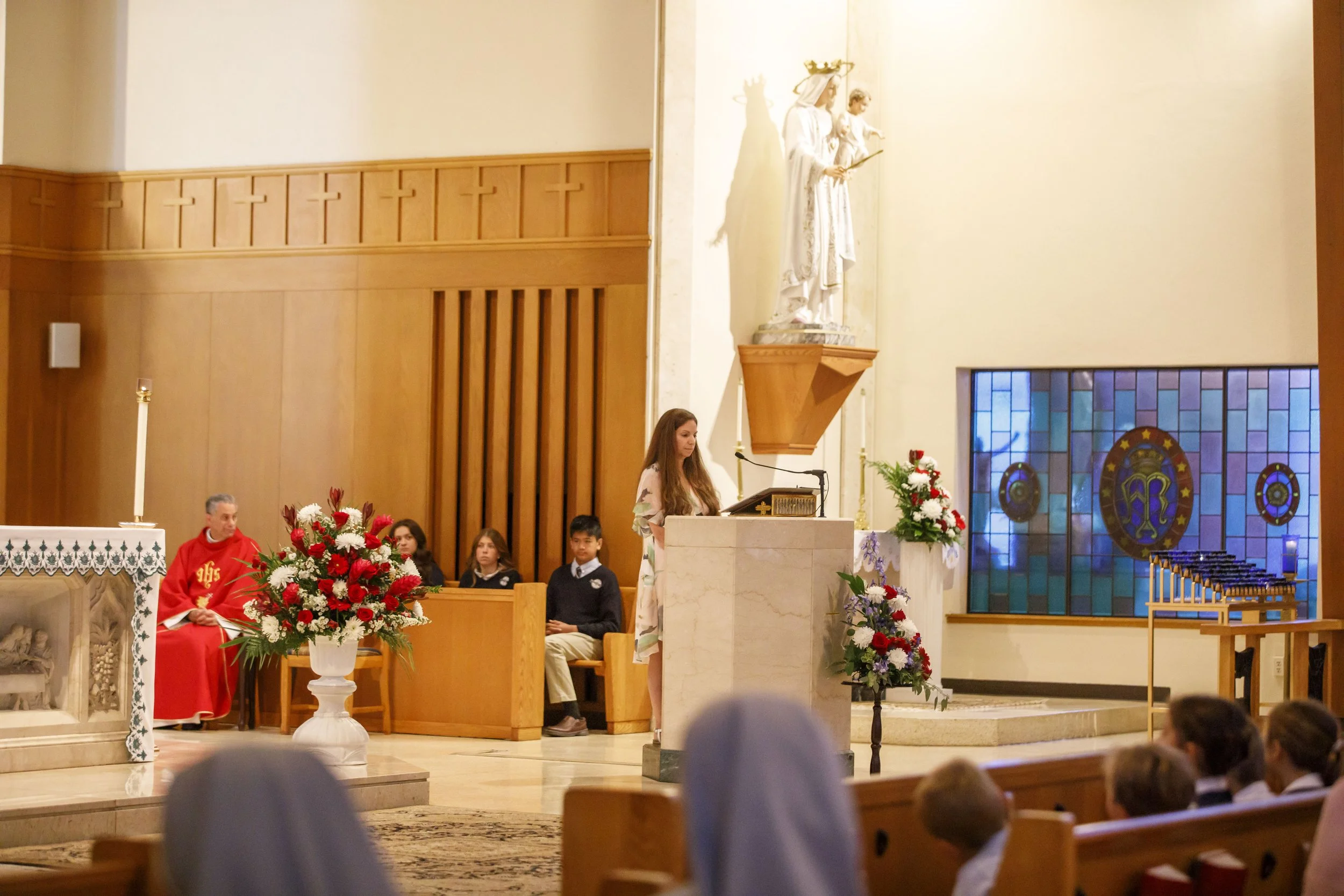 OLM School Celebrates First Friday Mass with Installation of new Vice ...