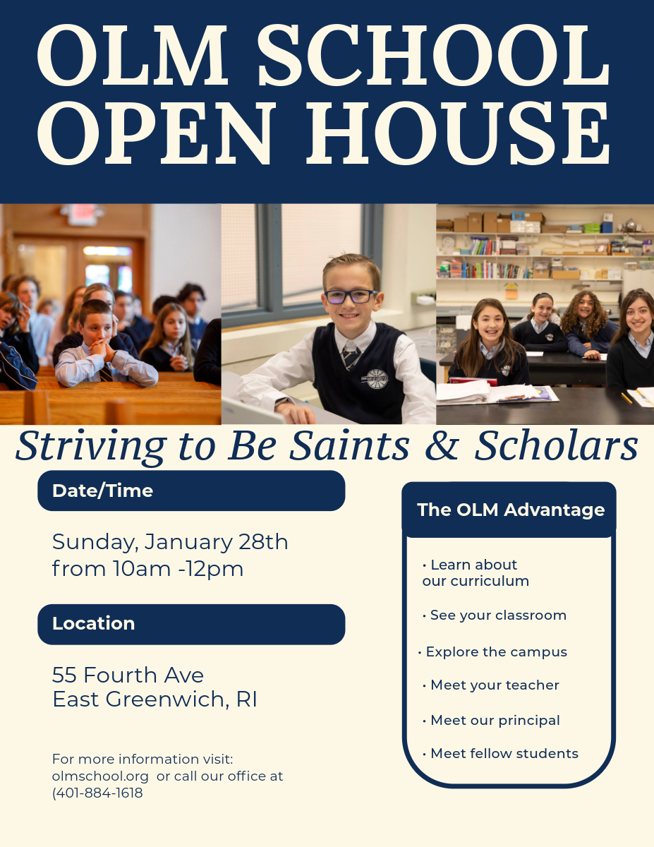 OLM School Open House & Catholic Schools Week — Our Lady of Mercy