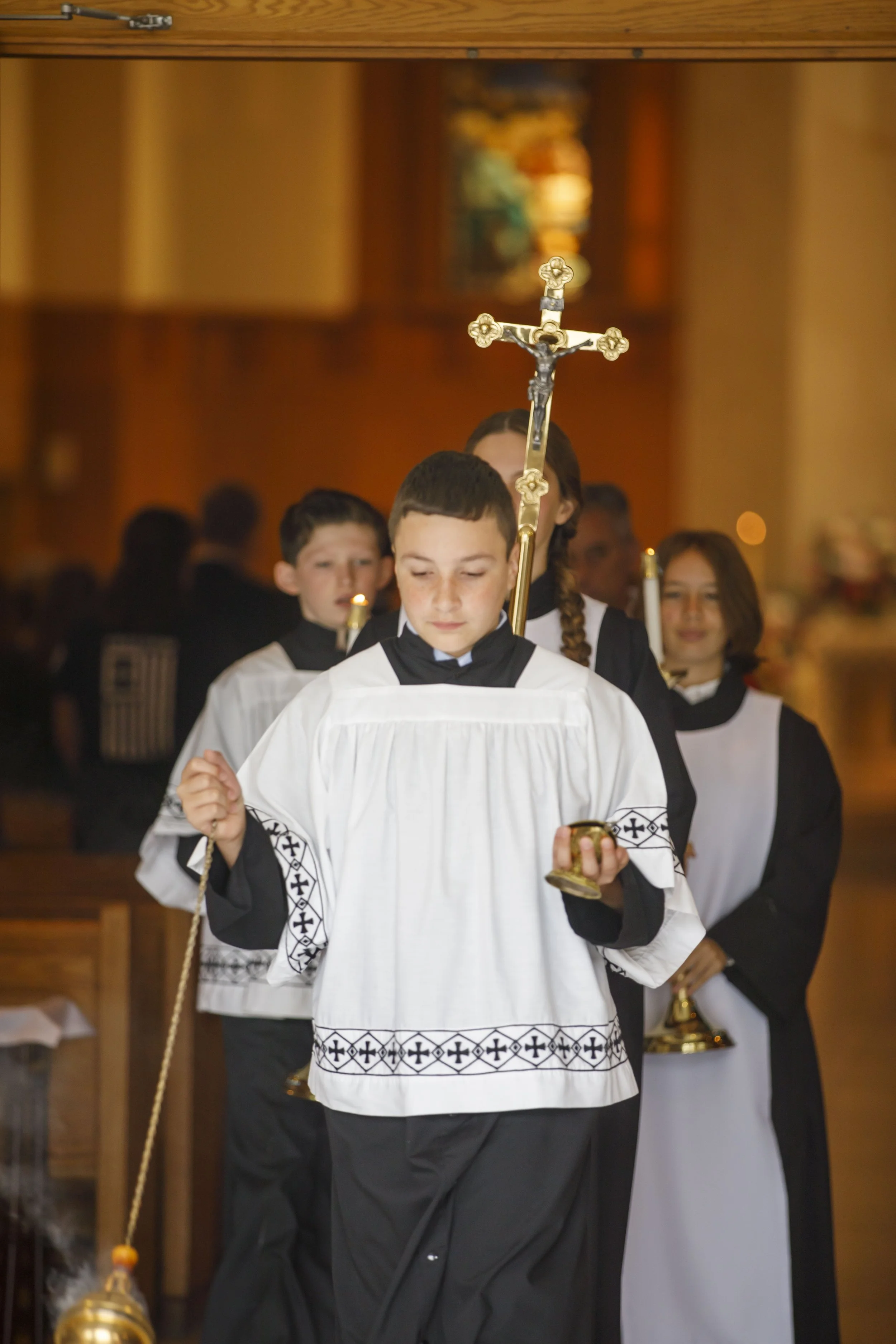 OLM School Celebrates First Friday Mass with Installation of new Vice ...