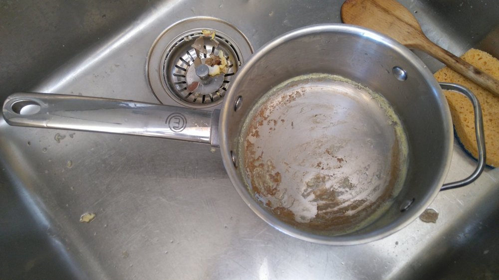 HOW TO GET RID OF BURNED FOOD FROM MY PAN — Help Our Home