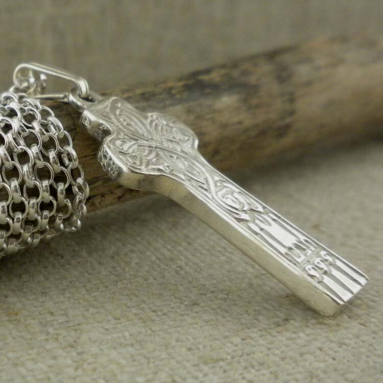 Sterling Silver St. Patrick's Cross — Basil-Ltd: Irish & Celtic