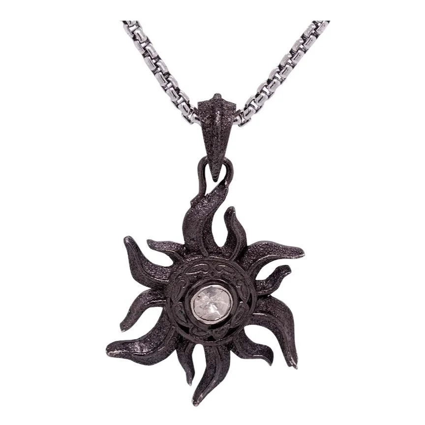 Raw Diamond Celtic Solar Shield Pendant by Keith Jack — Basil-Ltd ...