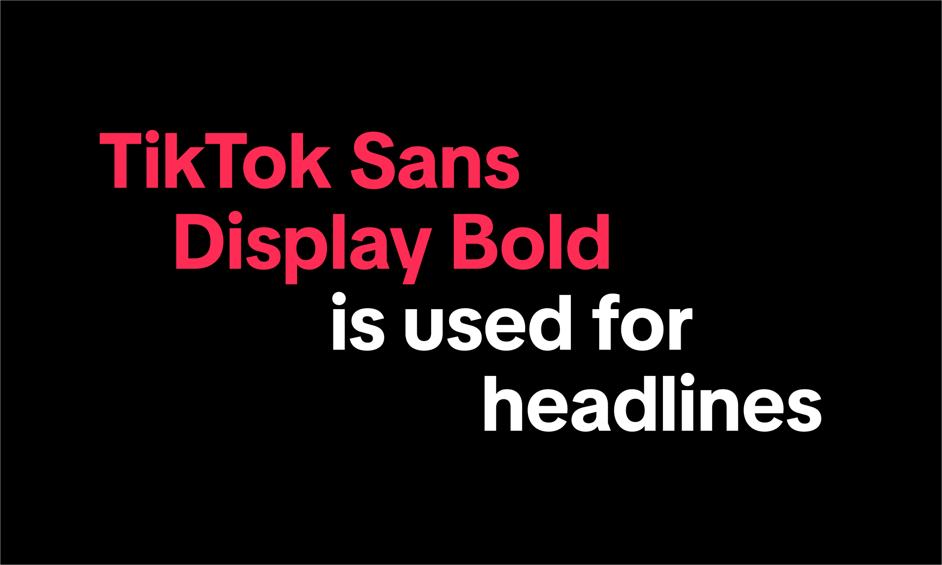 Tiktok Sans Font Alex Polo