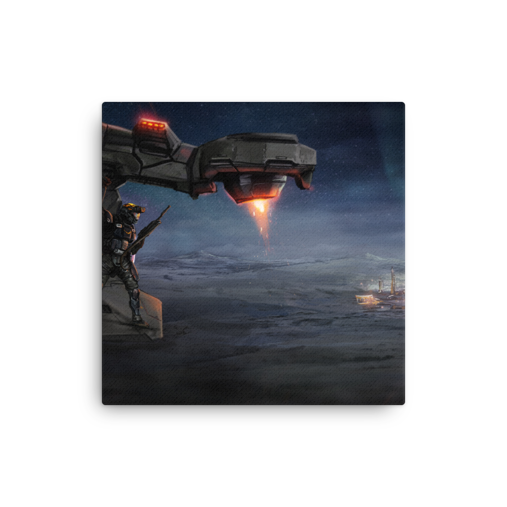 Operation: TREBUCHET Canvas Print • Halo Evolved