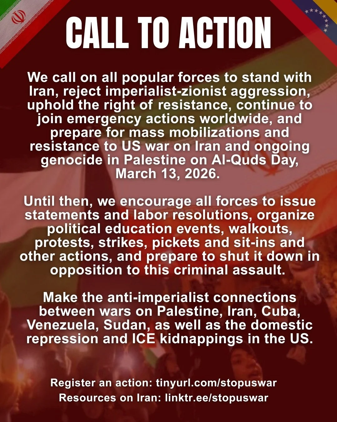 Mass Resistance in solidarity with Iran and Palestine: Al-Quds Day ...