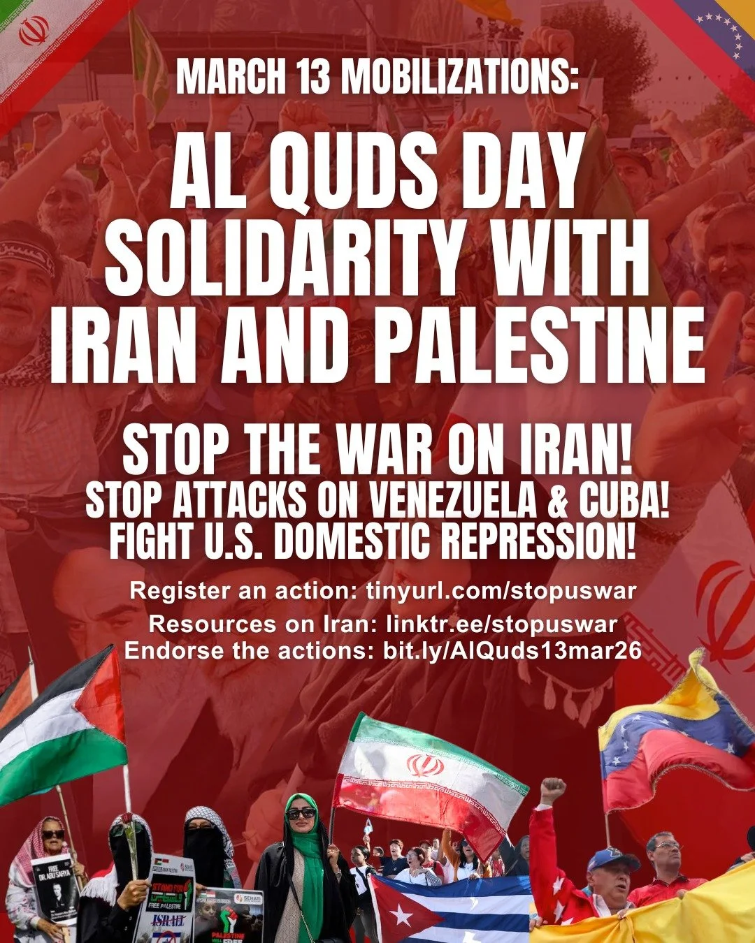 Mass Resistance in solidarity with Iran and Palestine: Al-Quds Day ...
