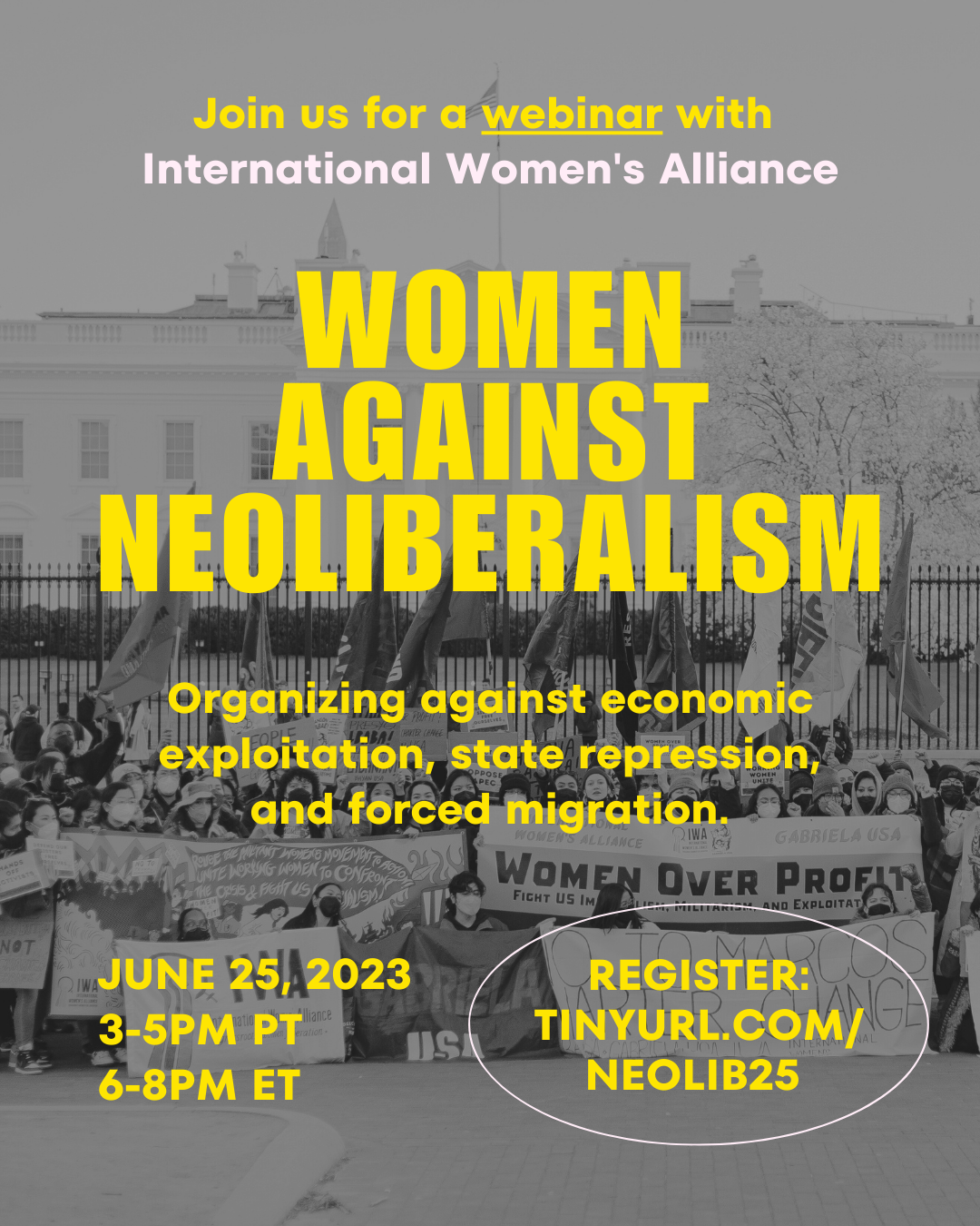 Women Against Neoliberalism — The Black Alliance for Peace