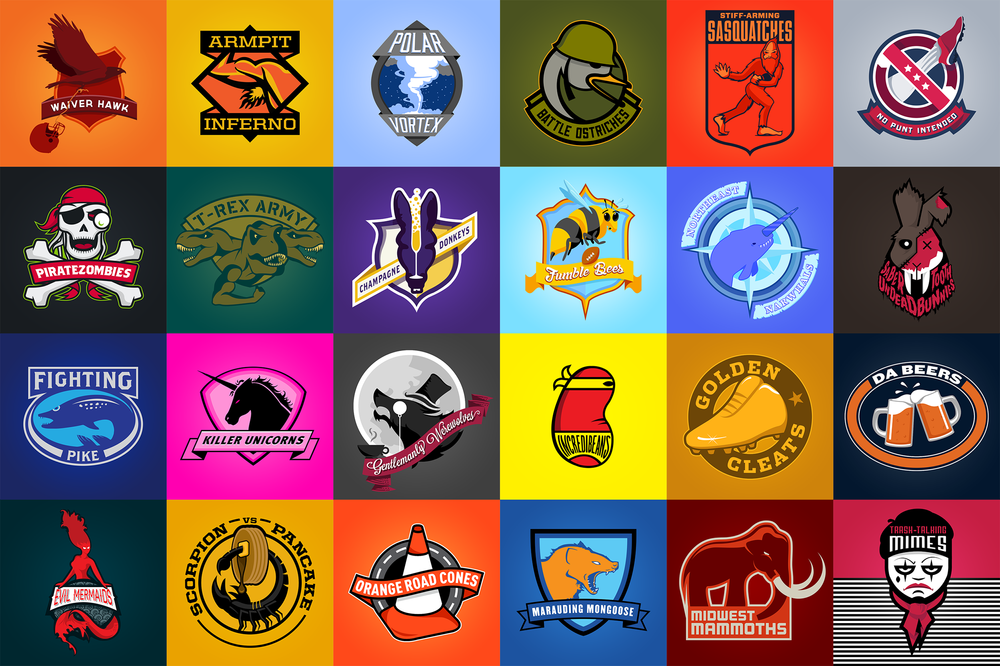 Real Logos for Fantasy Football — NICOLE MEYER