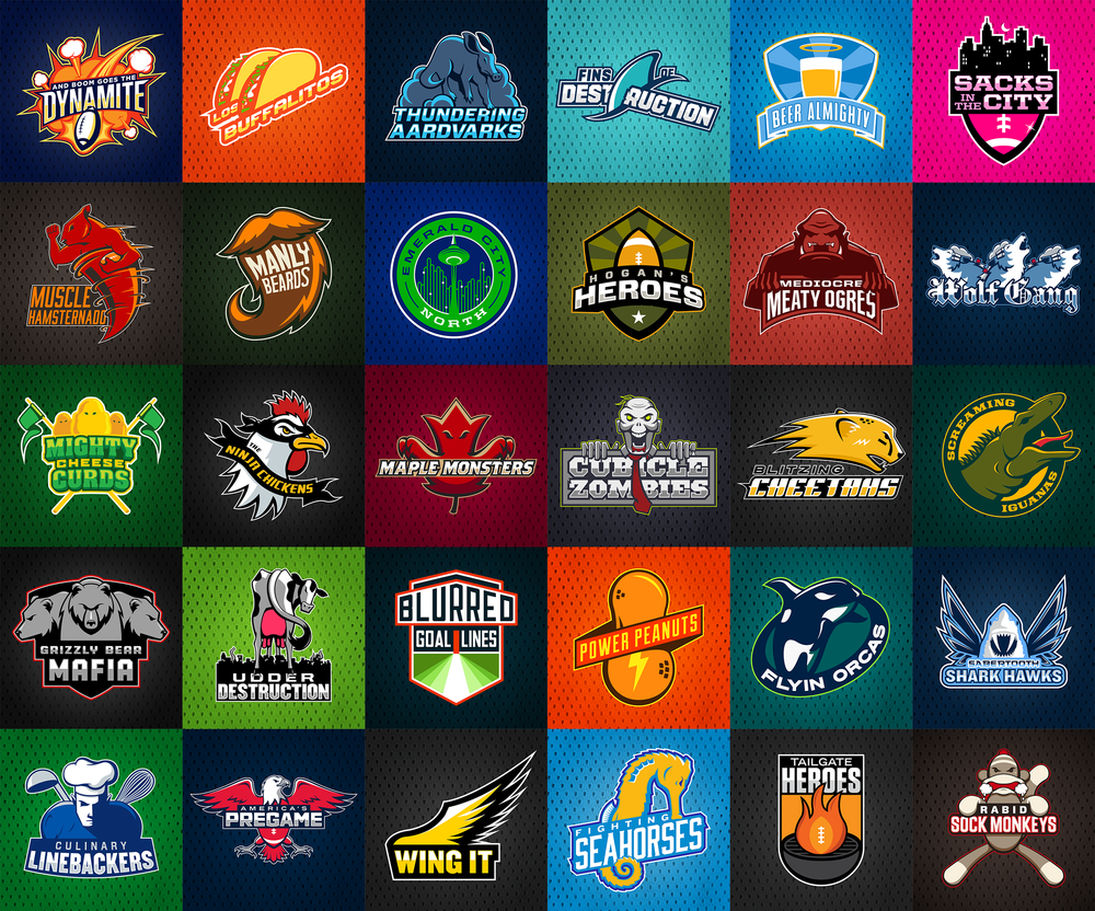 Real Logos for Fantasy Football — NICOLE MEYER