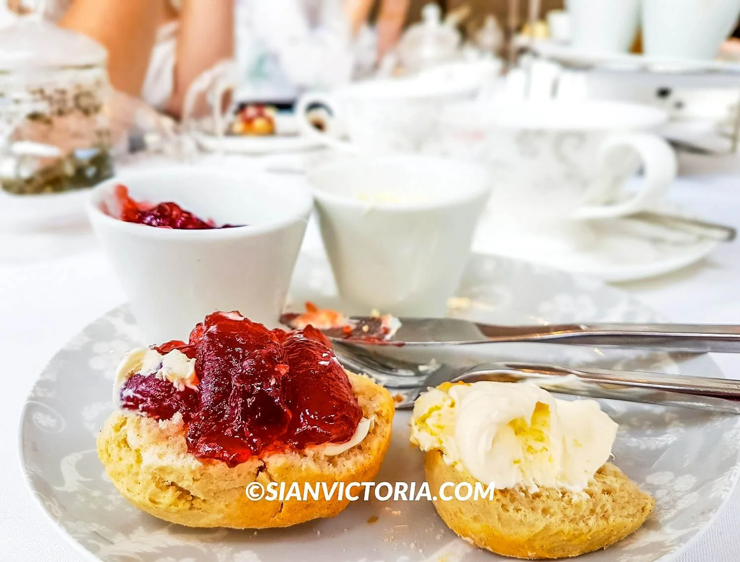 Afternoon Tea - Laura Ashley the Tea Room, Solihull — Sian Victoria.