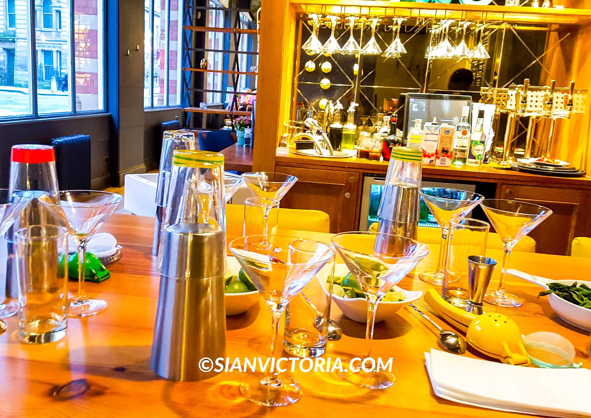 Cocktail Masterclass in Birmingham - All Bar One — Sian Victoria.
