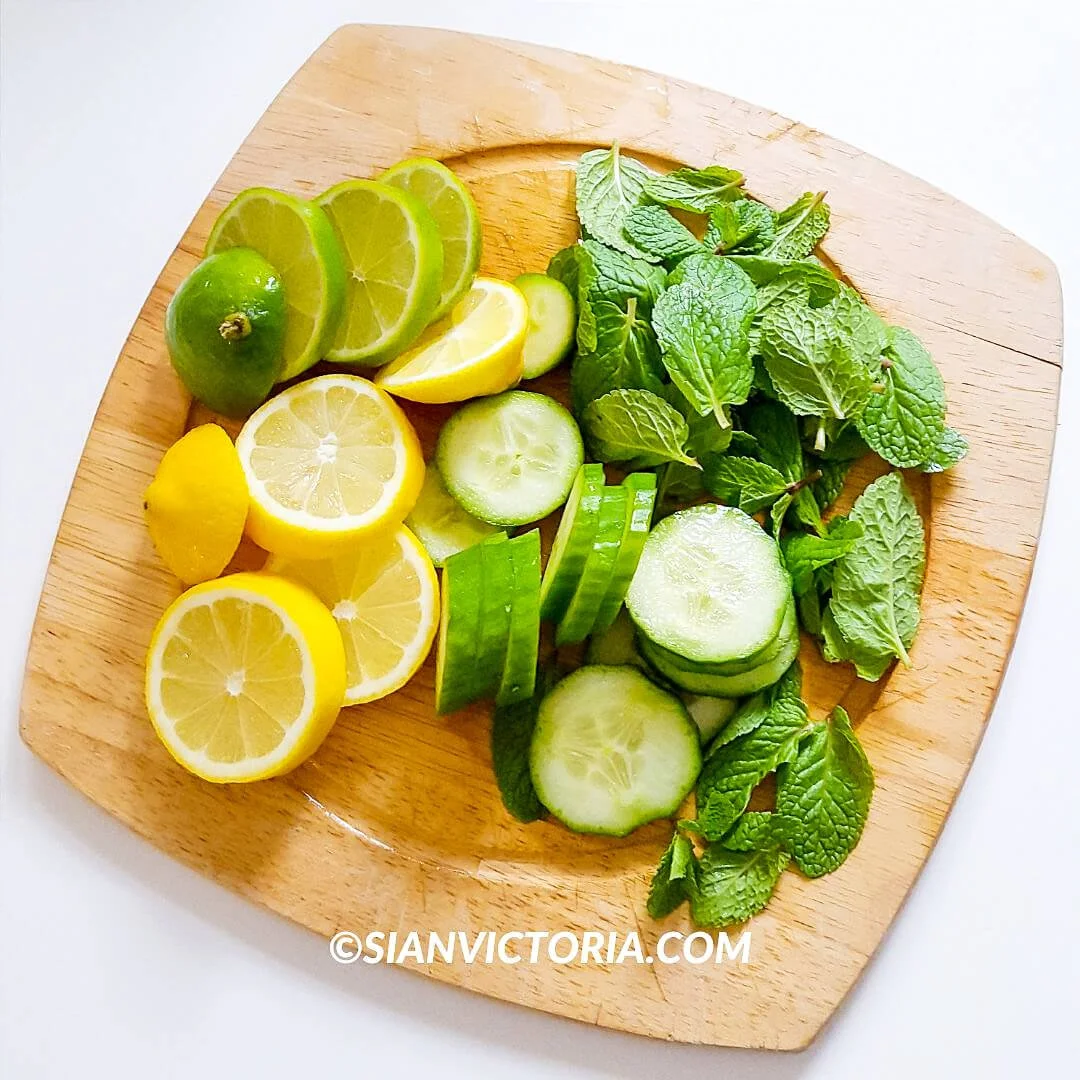 5 Benefits - How to Make natural healthy detox water recipe — Sian ...