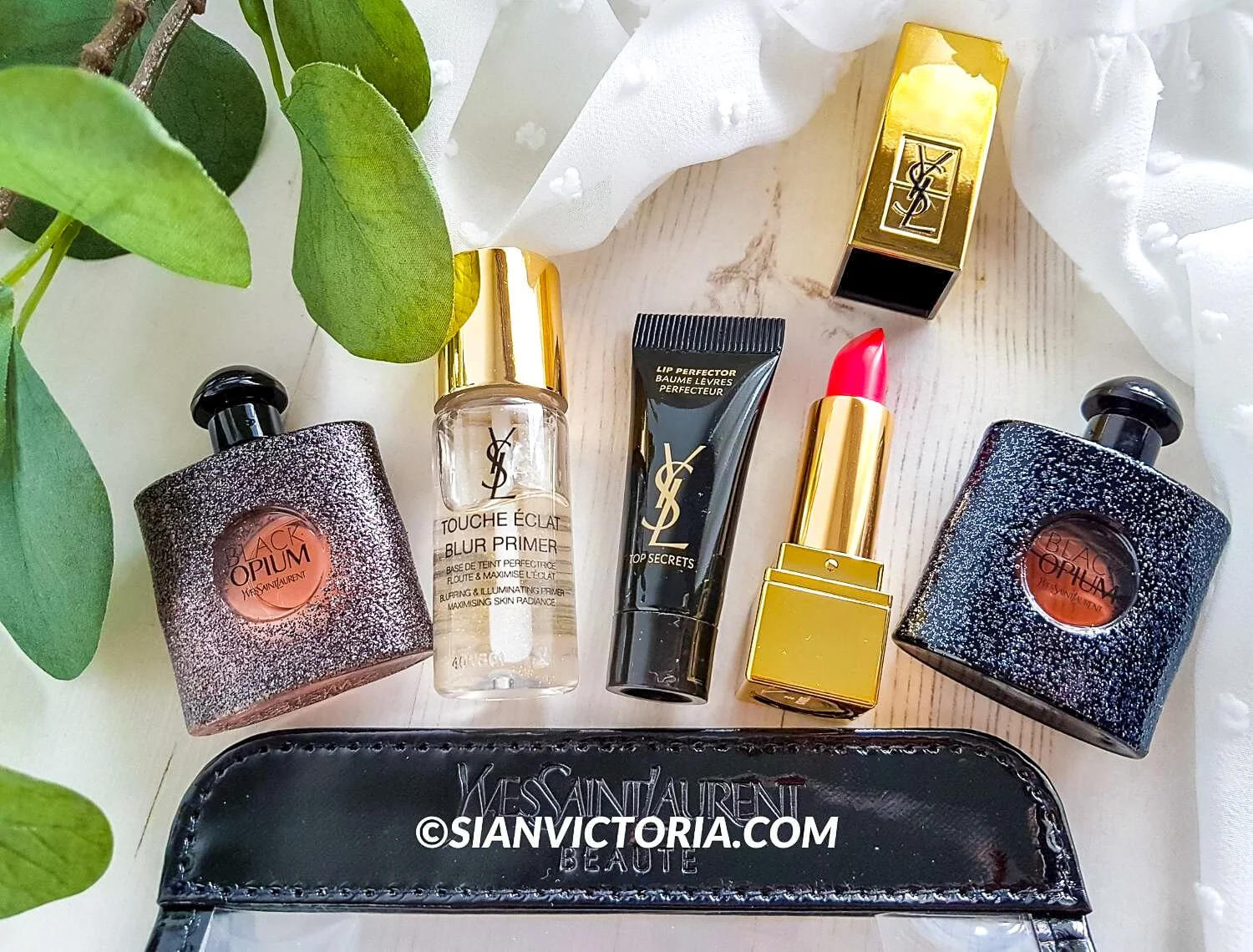 YSL - Day to Night - Black Opium, Blur Primer & Lips — Sian Victoria.