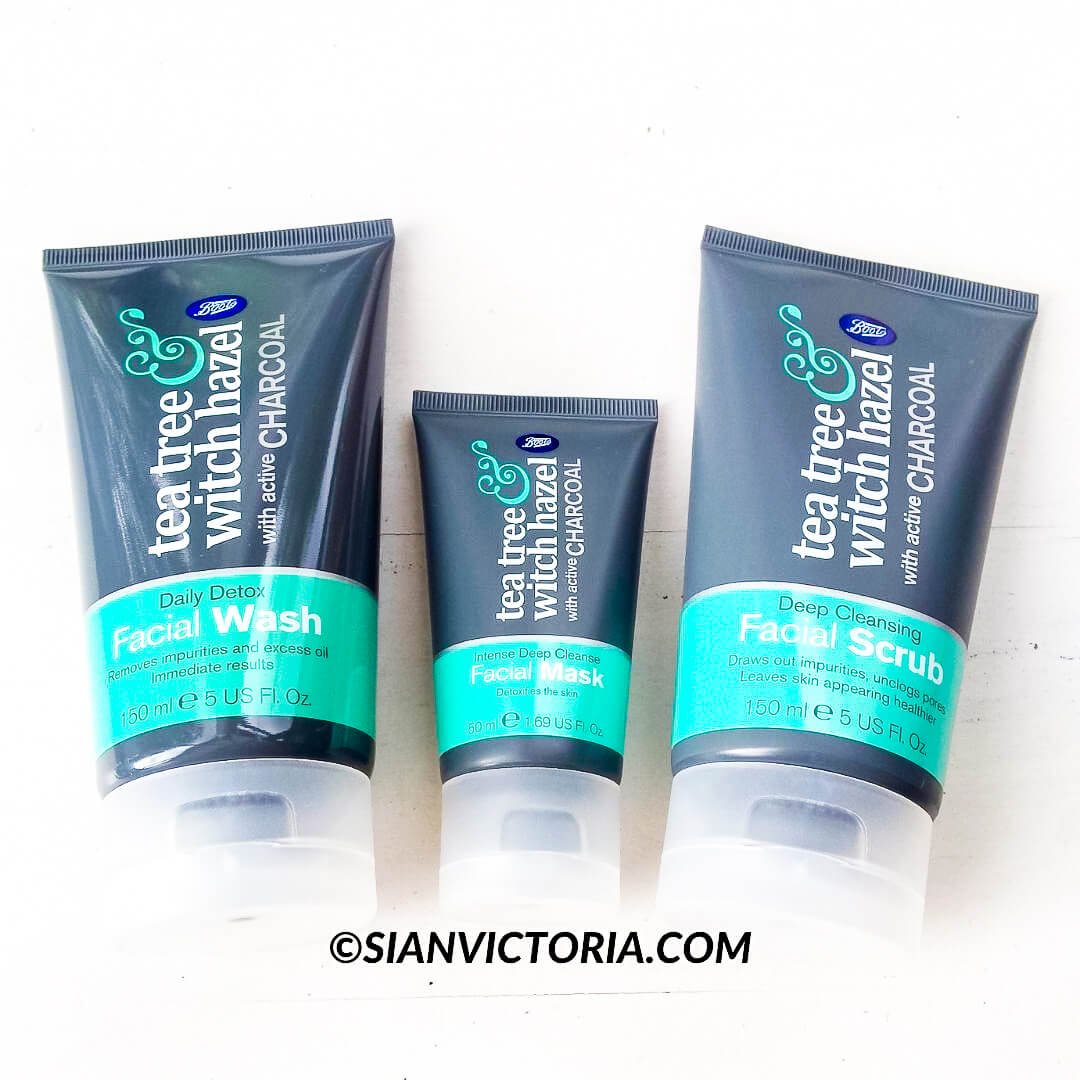 Tea Tree & Witch Hazel Charcoal - Face Wash, Scrub & Mask — Sian Victoria.