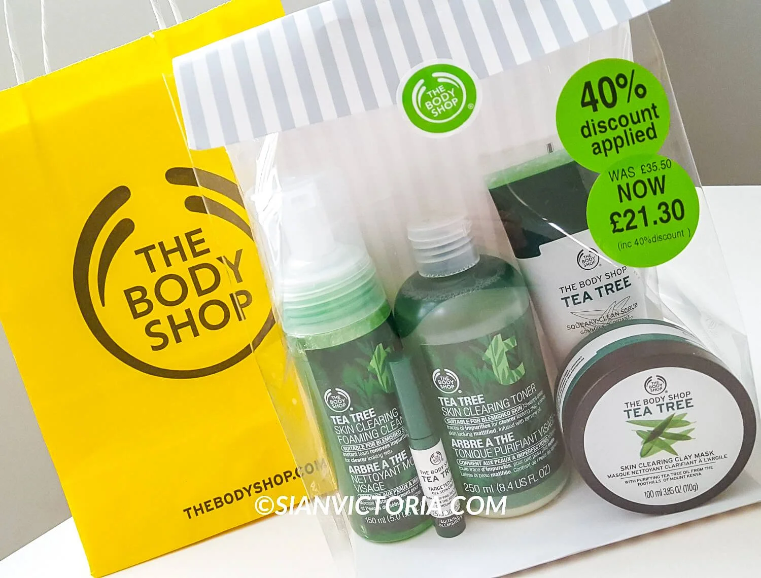 The Body Shop - Tea Tree Skincare - Review — Sian Victoria.