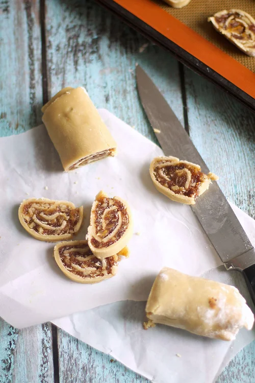 Date Pinwheel Cookies