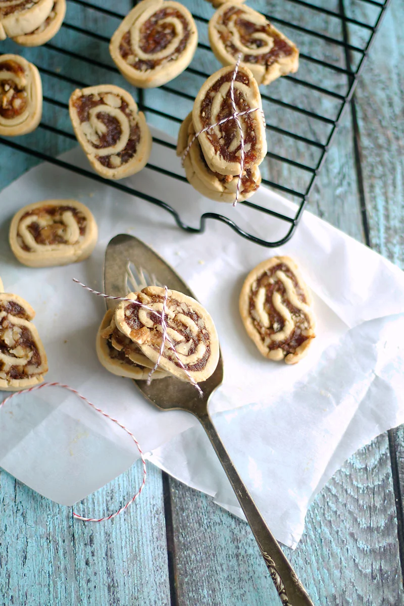 Date Pinwheel Cookies