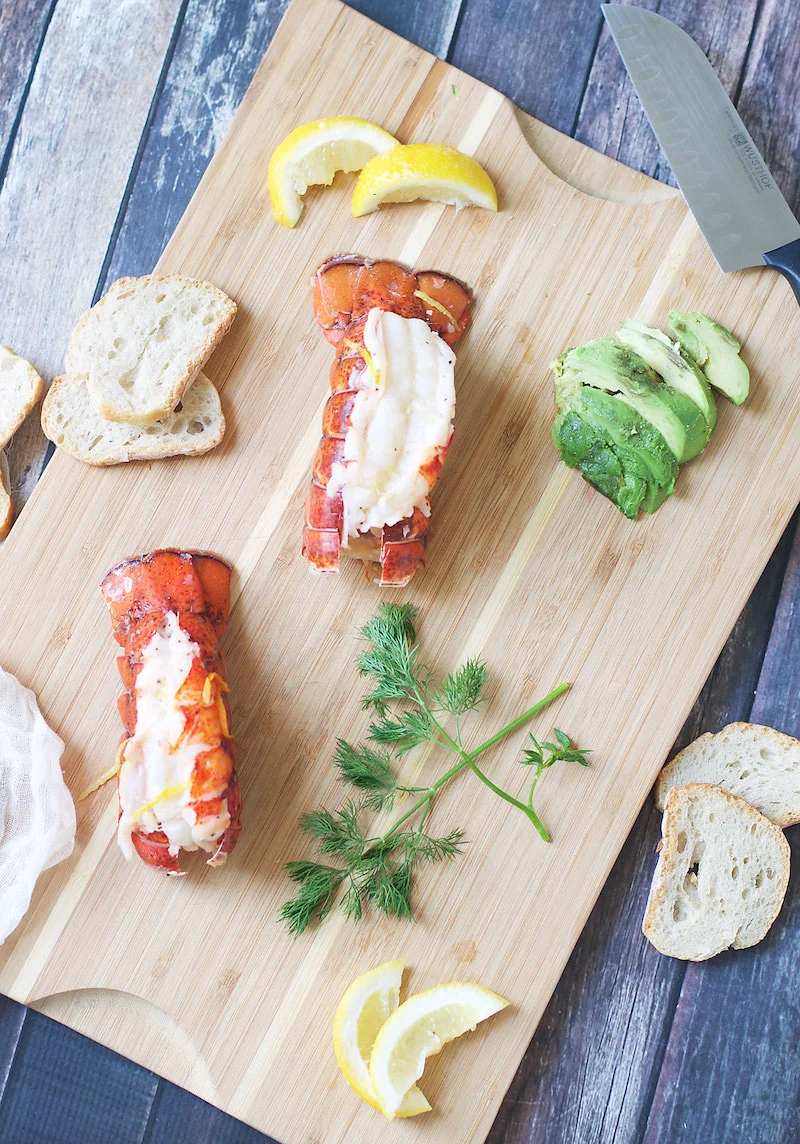 Mango Lobster Avocado Toast