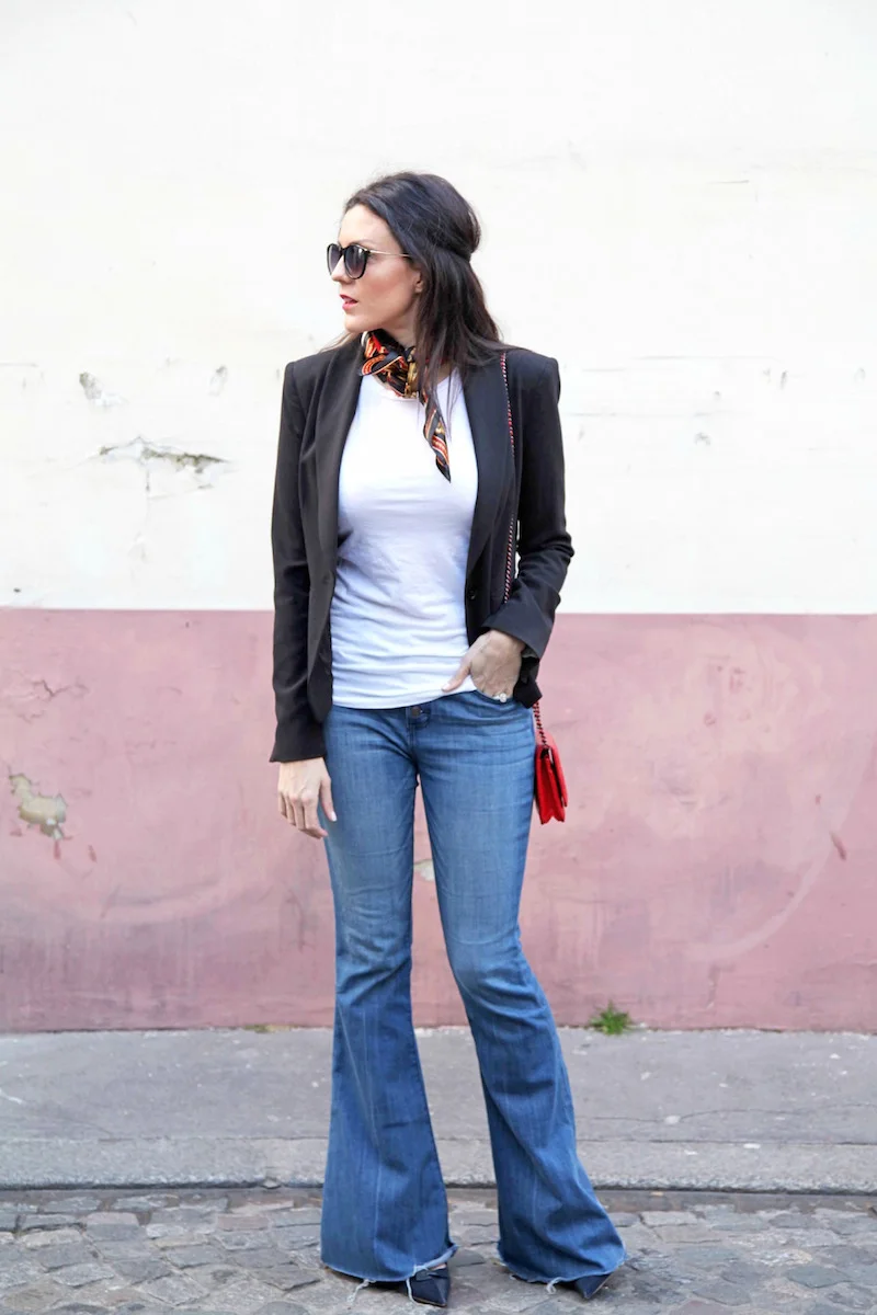 Dressed Up Flare Jeans