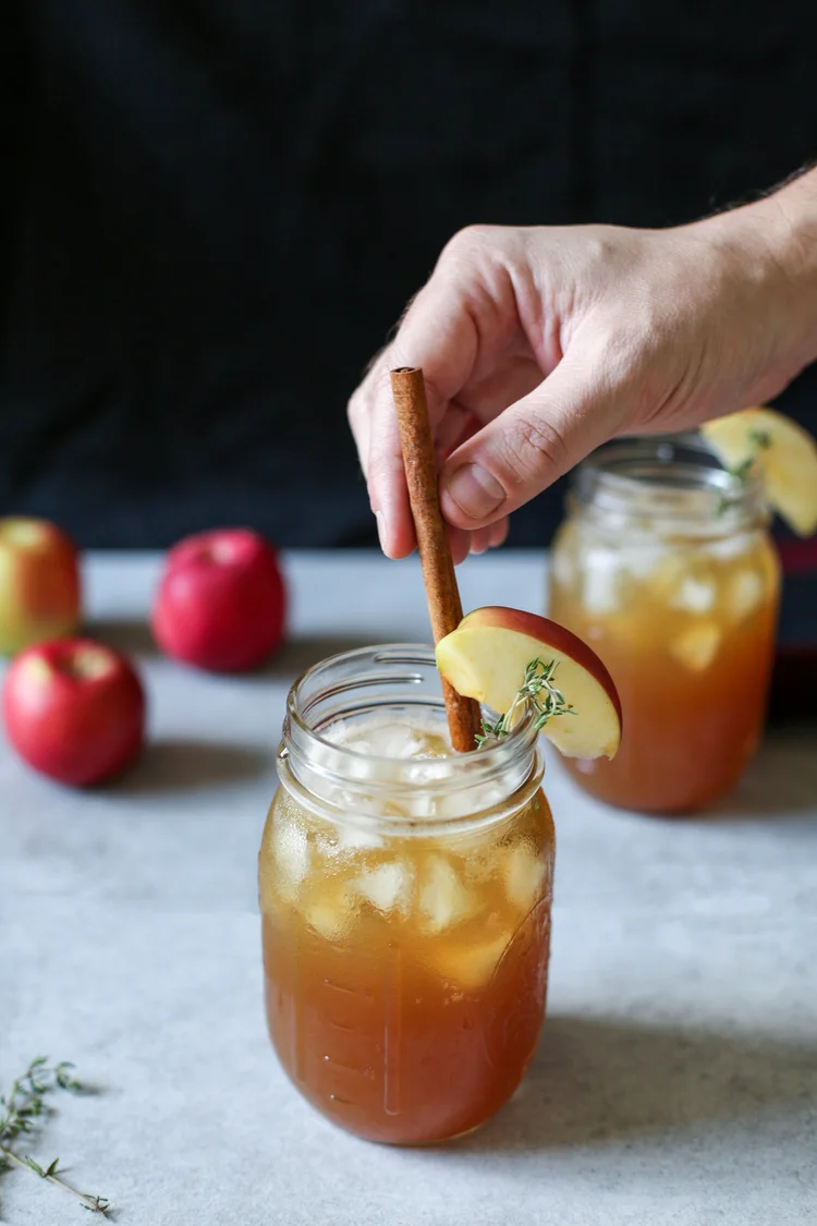 Cloudy Orchard Spiked Cider Cocktail