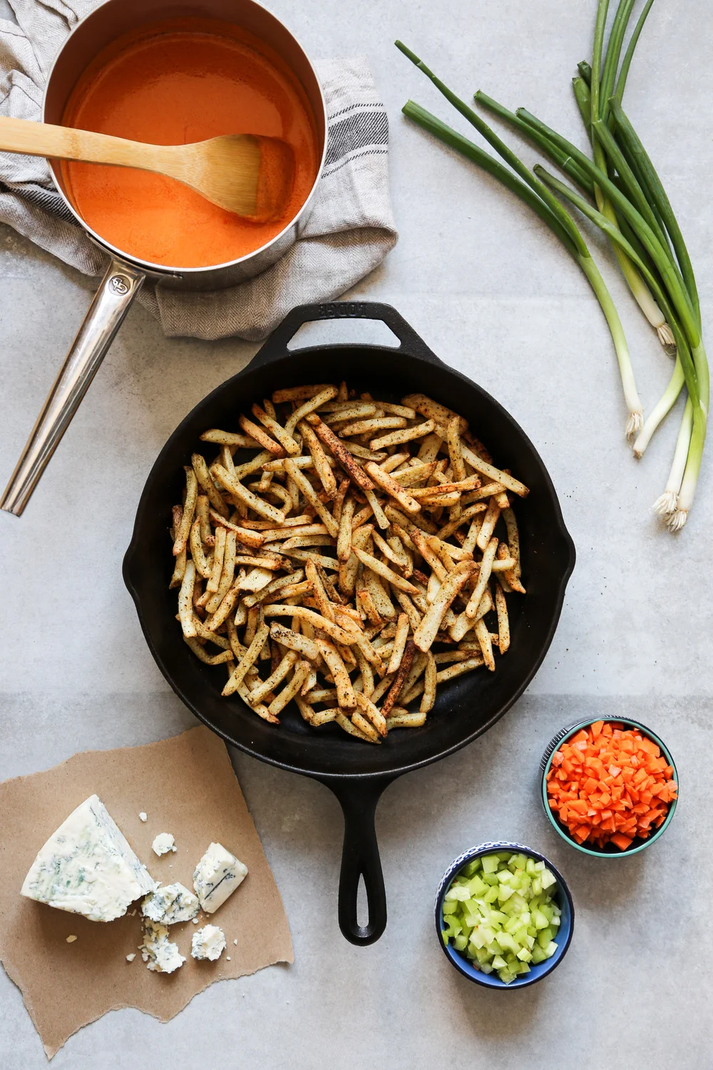 Buffalo Chicken Poutine