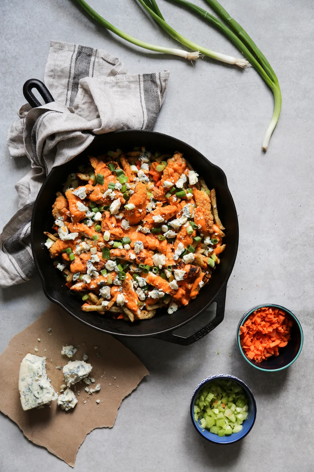 Buffalo Chicken Poutine