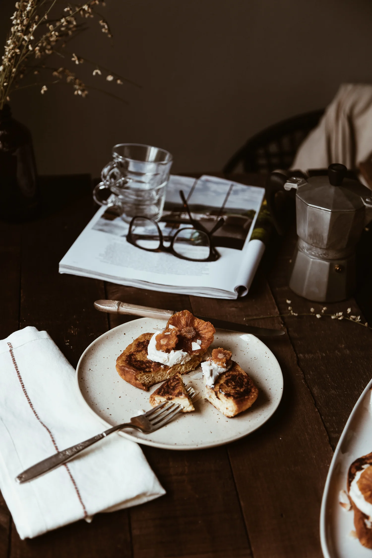 Triple Coconut Brioche French Toast