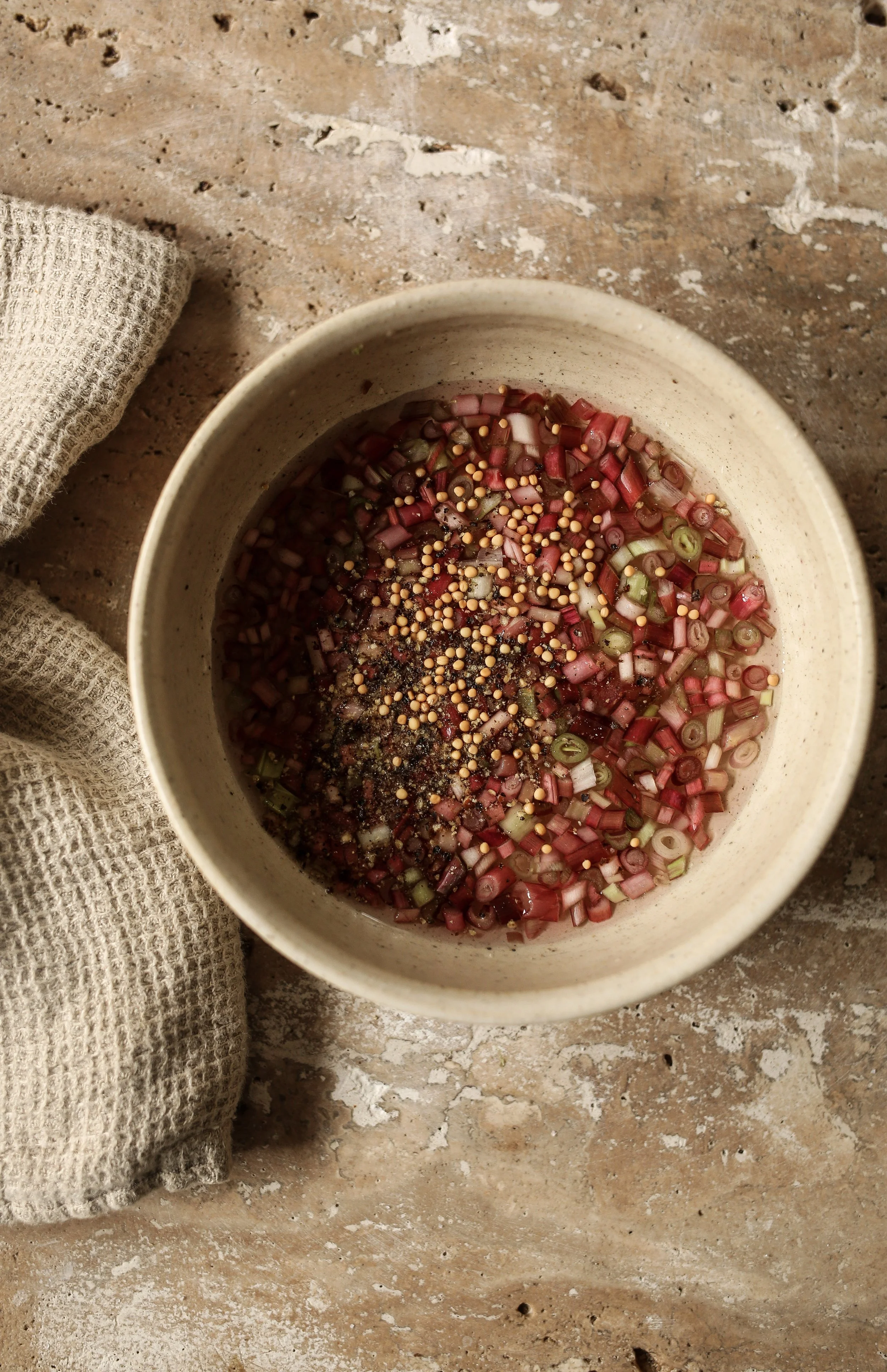 Ramp Mignonette Sauce