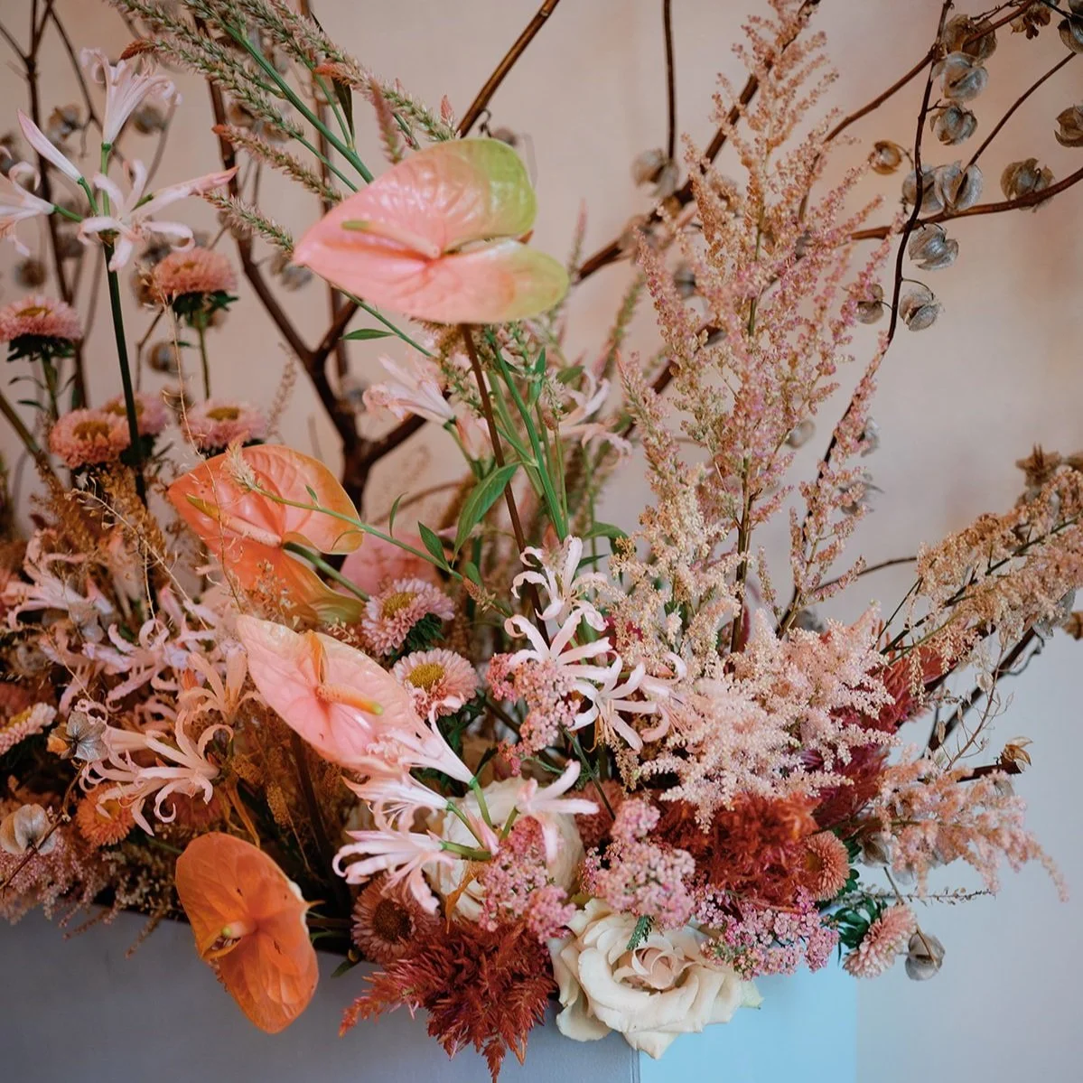 Jessica + Brett | Wedding Event Floral Design | Katie Wachowiak