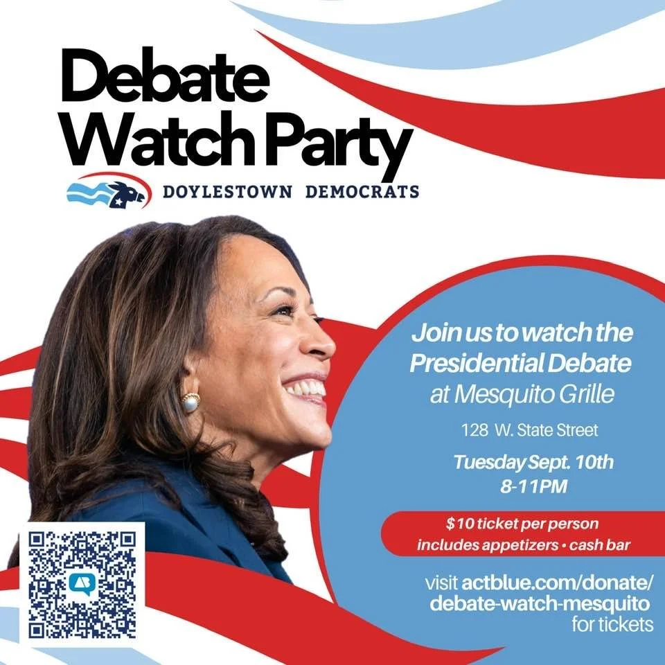 Presidential Debate Watch Party — Doylestown Democrats