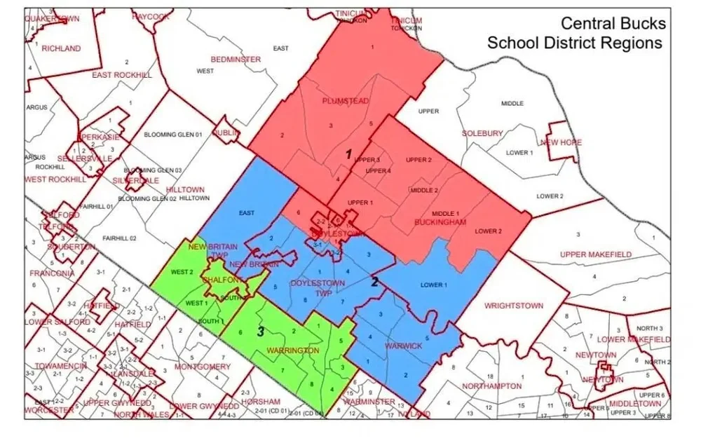 CBSD Region Map — Doylestown Democrats