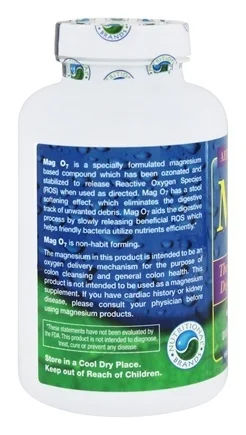 Mag 07 Oxygen Digestive System Cleanser Aerobic Life 180 Caps