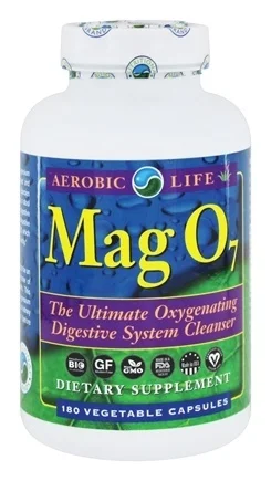 Mag 07 Oxygen Digestive System Cleanser Aerobic Life 180 Caps
