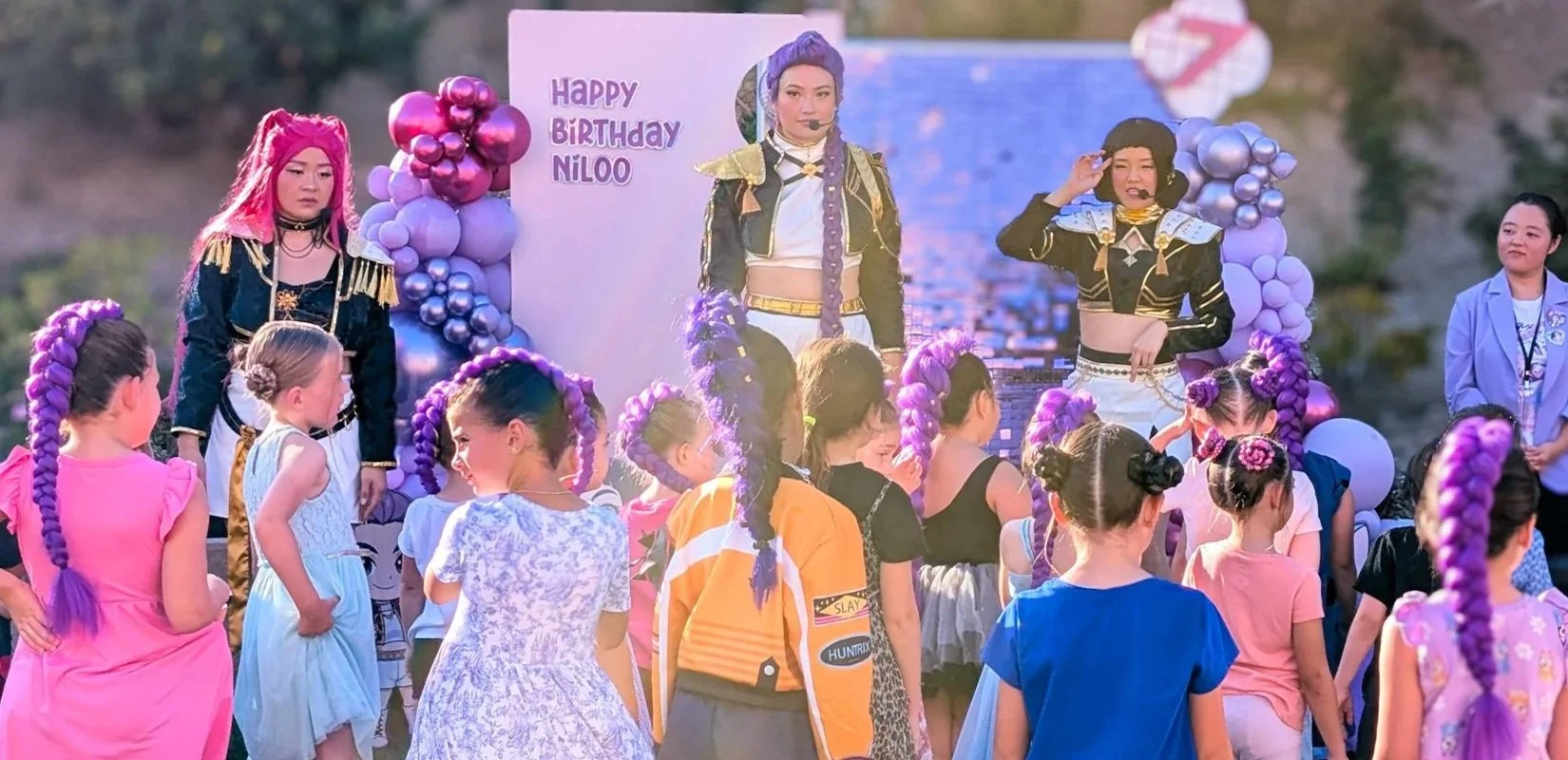 K-POP DEMON HUNTERS PARTY BRAIDS — ANYA